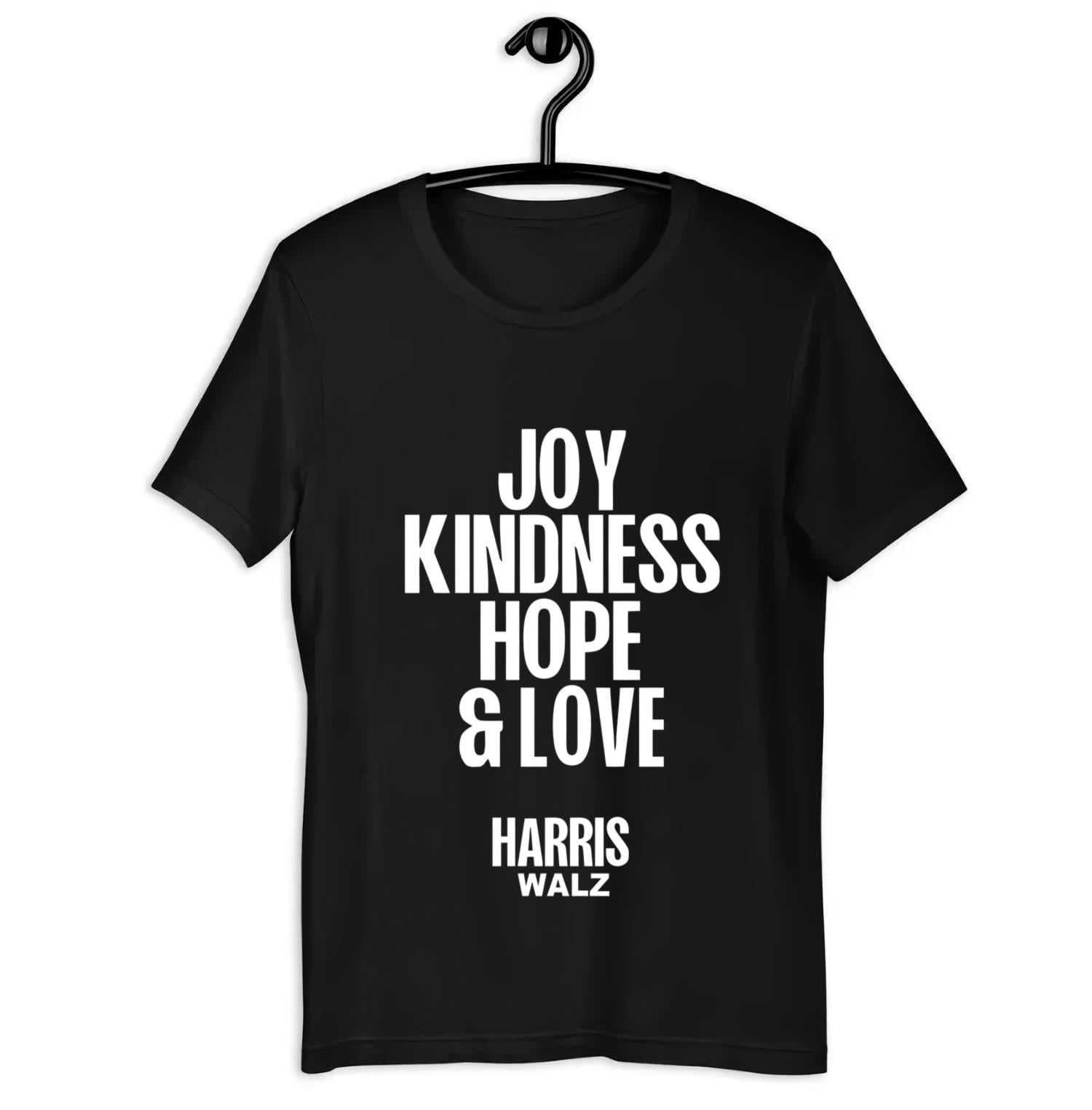 Joy Kindness Hope & Love Shirt – Motivational Graphic 2025 Tee New ...