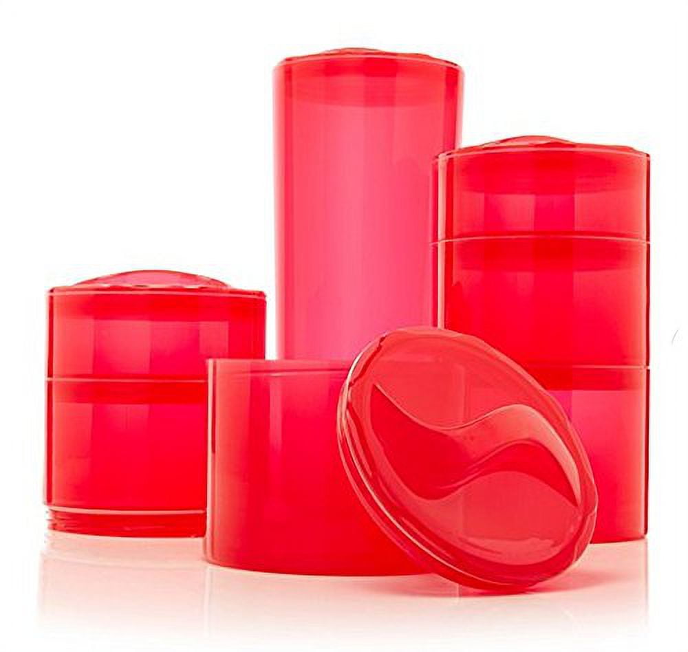 Joy Mangano 11 Piece Tub Twist Stack Spill Proof Storage Container Set ...