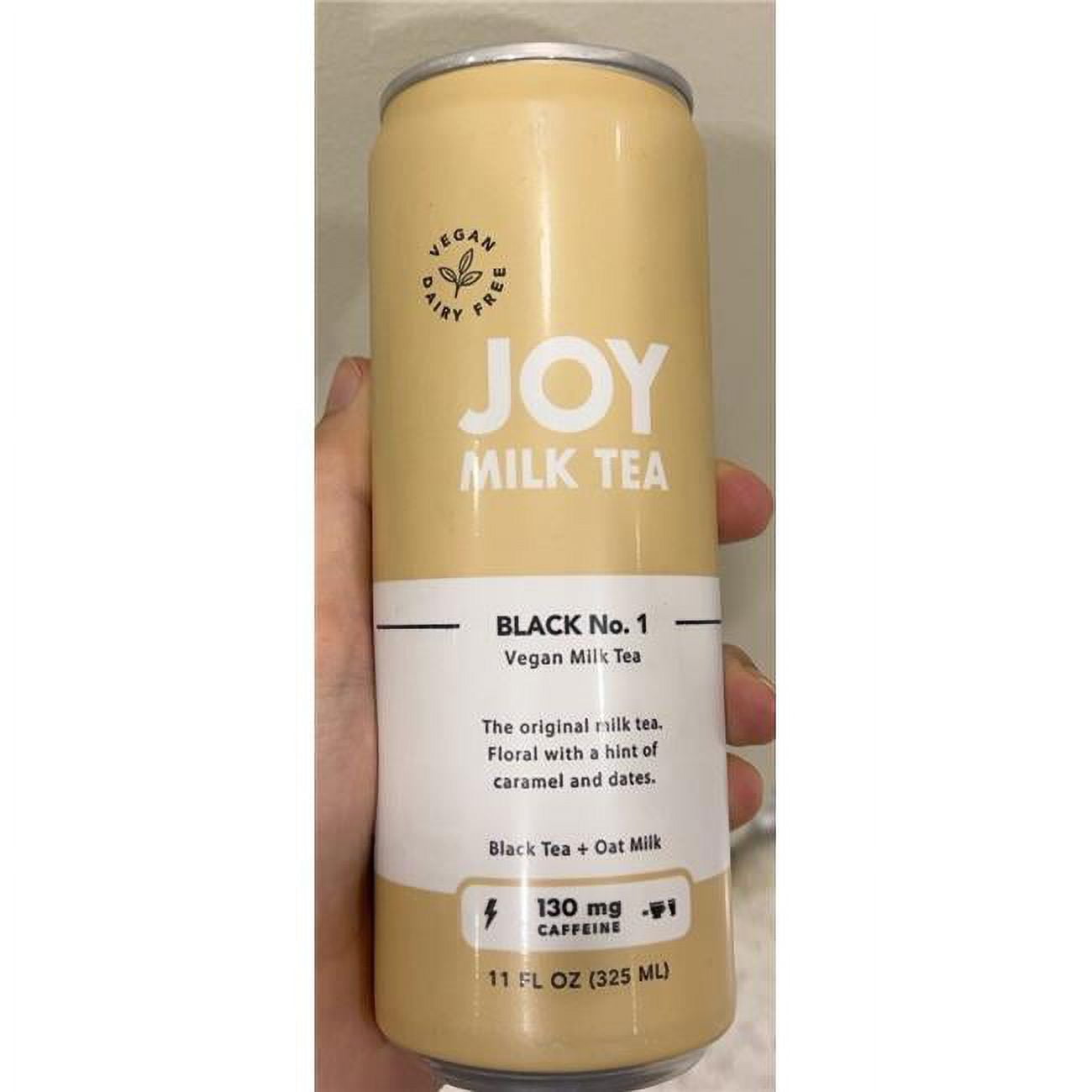 Joy Milk Tea 2204256 11 fl oz Black No.1 Vegan Milk Tea Beverage - Pack ...