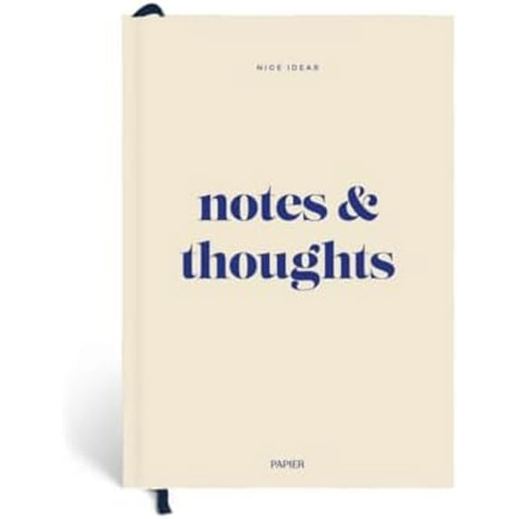 Joy Notebook - Beige Hardback Journal | Lined Pages | Good for Notes ...