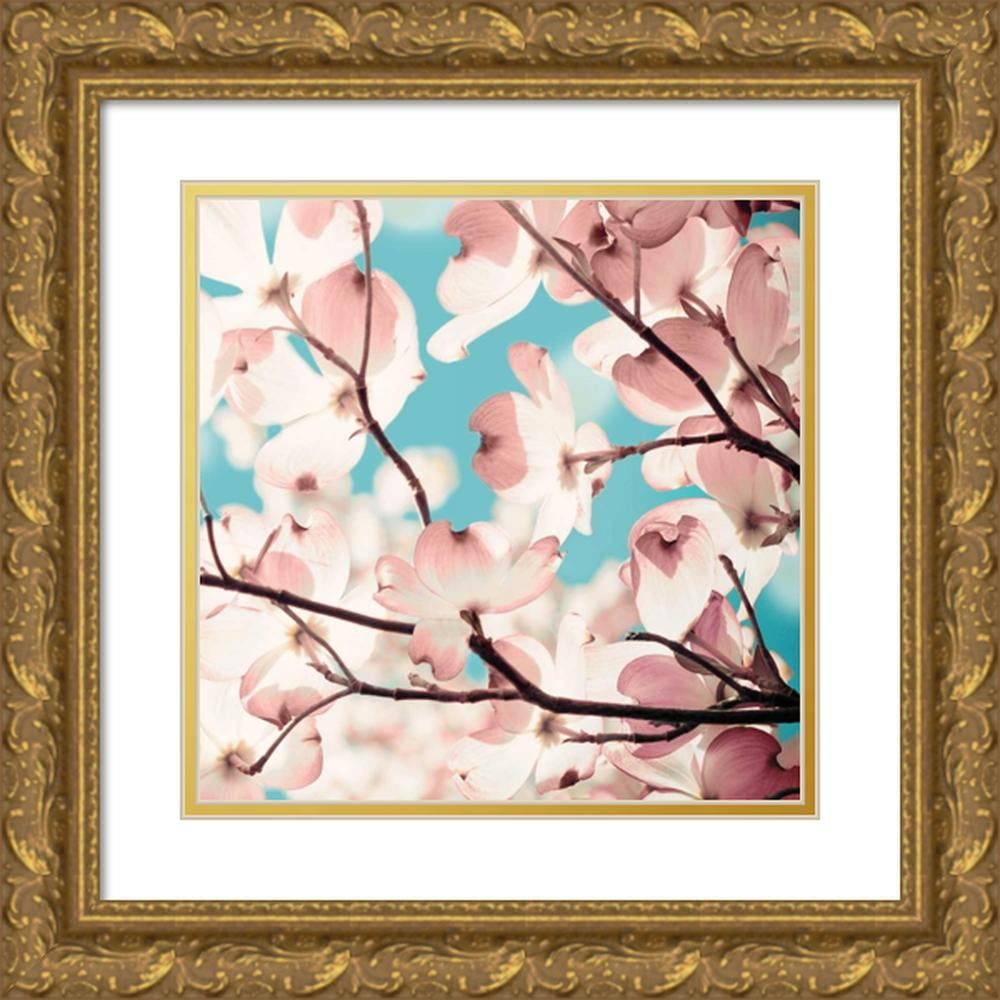 Joy, Olivia 15x15 Gold Ornate Wood Framed with Double Matting Museum ...