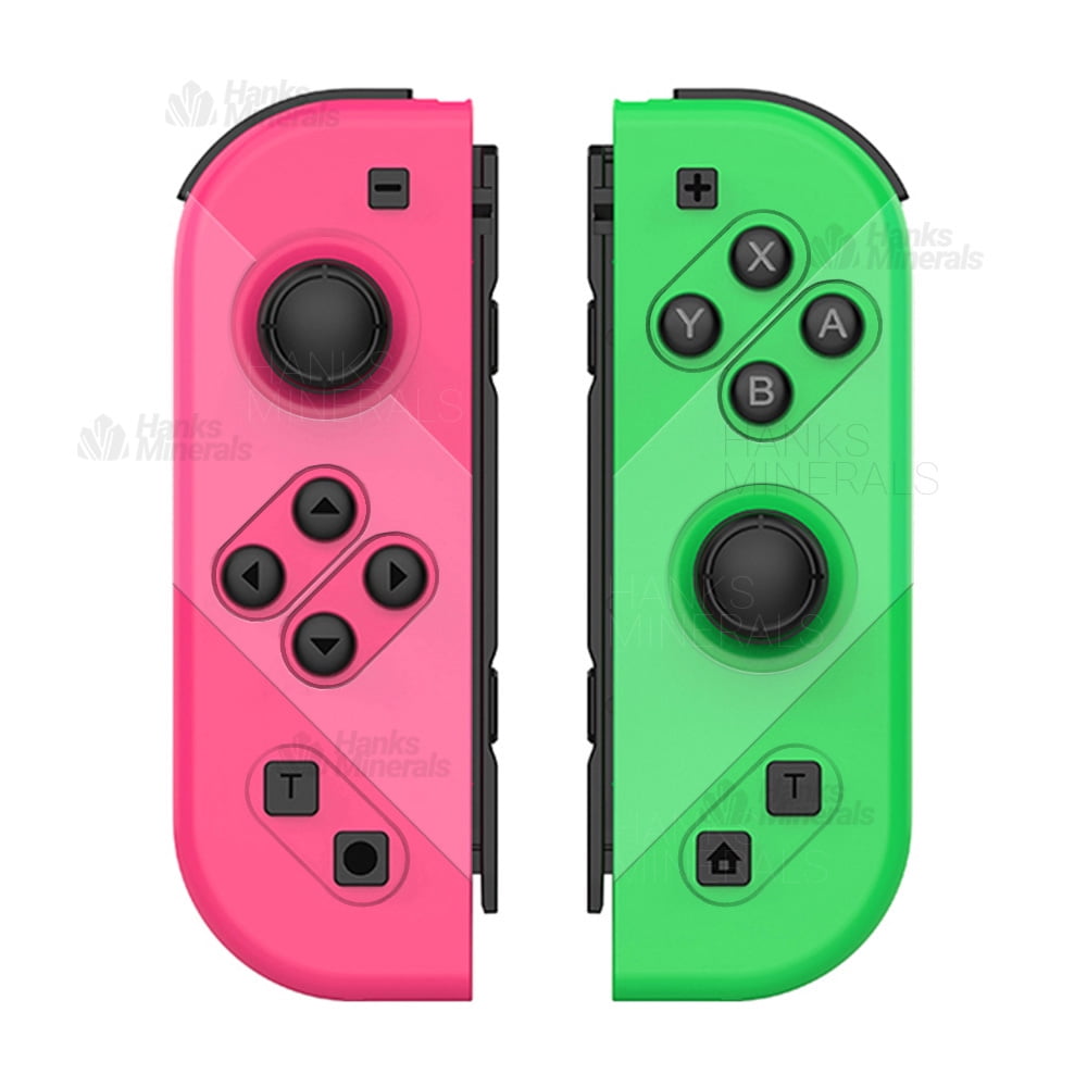 Joy Pad Controller For Nintendo Switch (L/R) Joy Con Gamepad Wireless Left & Right Pair - Pink ...