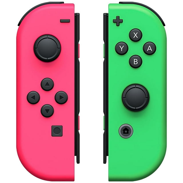 Joy Pad Pair for Nintendo Switch: OLED - L/R Wireless Controllers (Pink ...