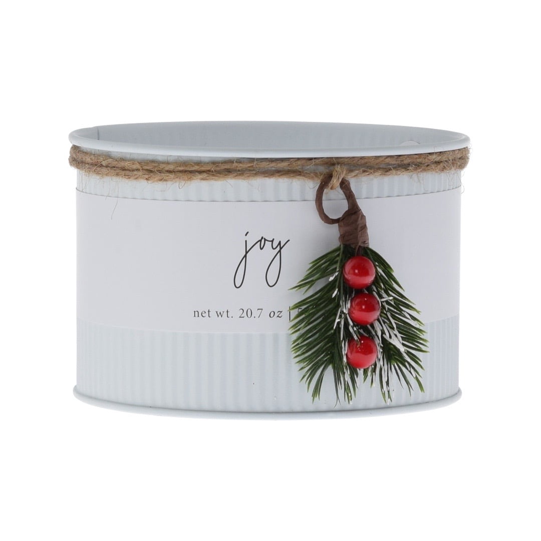 Joy | Peppermint Mocha 3-Wick Tin Scented Candle 20.7oz - Walmart.com