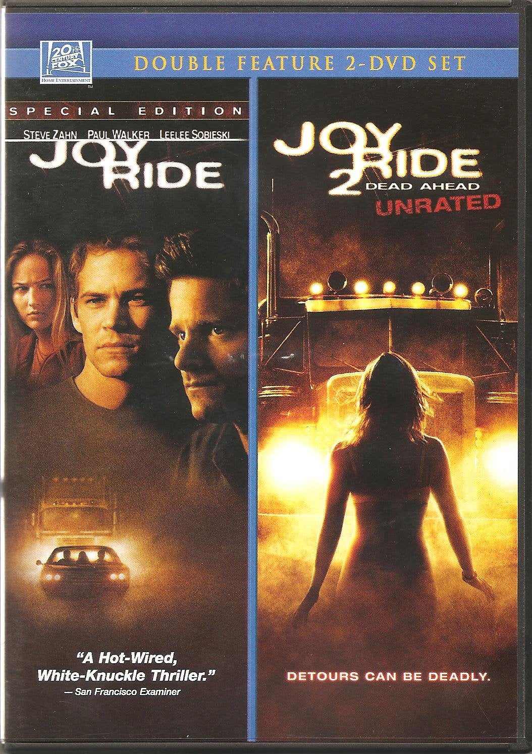 Joy Ride / Joy Ride 2: Dead Ahead (Widescreen) (DVD) - Walmart.com