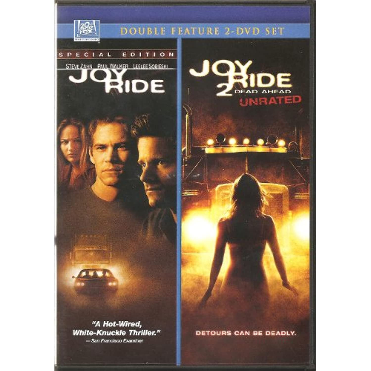 Joy Ride / Joy Ride 2: Dead Ahead (Widescreen) (DVD) - Walmart.com