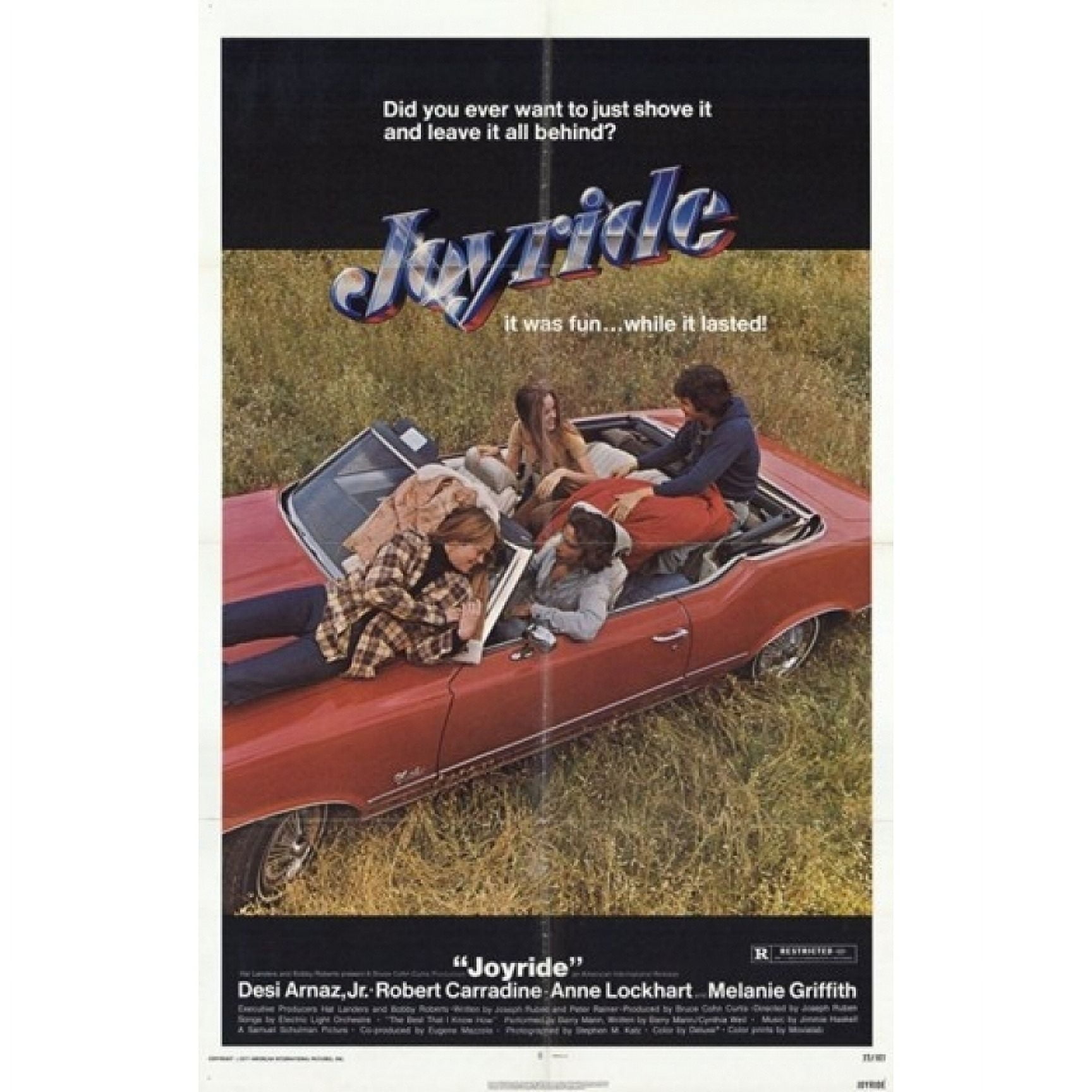 Joy Ride Movie Poster (11 x 17) - Walmart.com