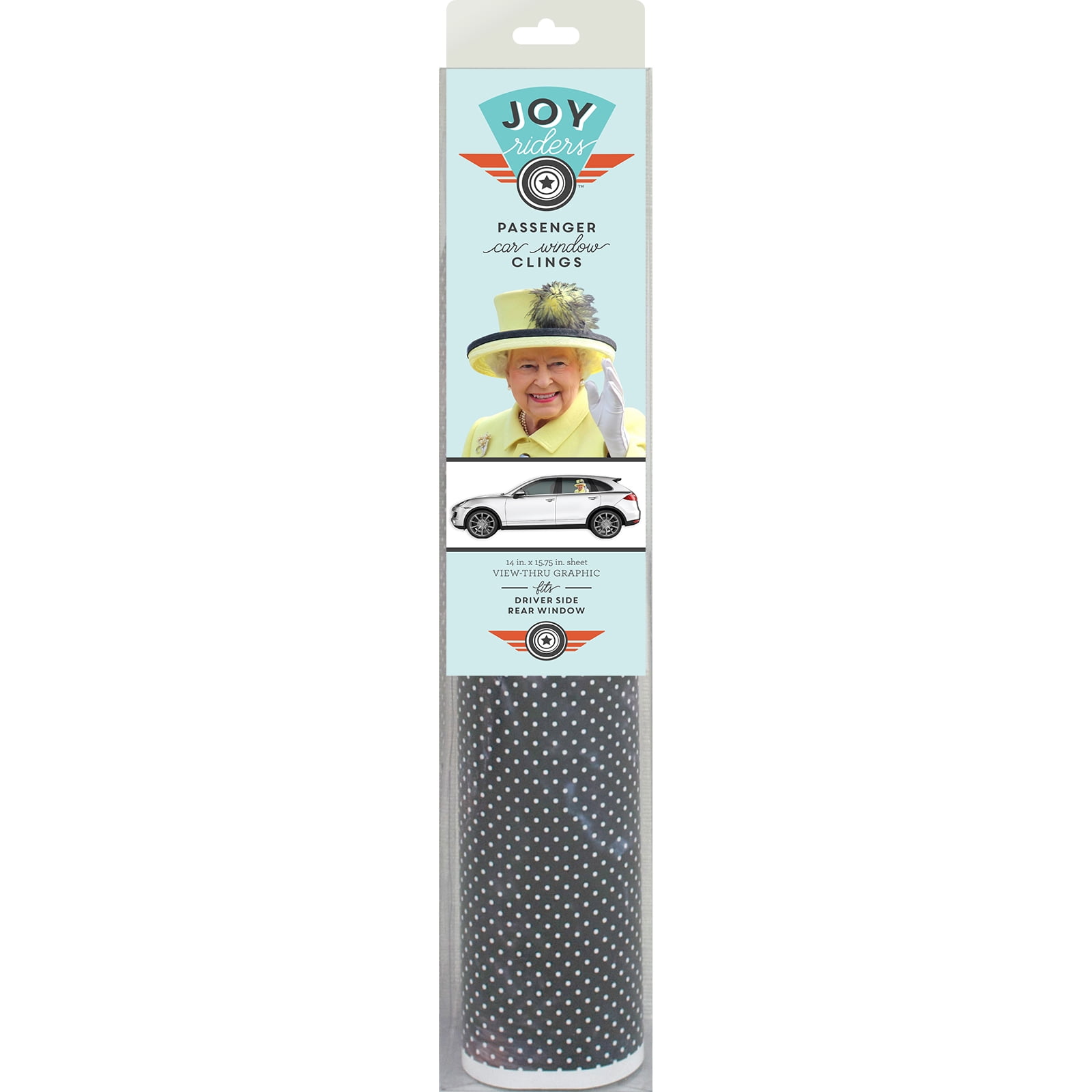 Joy Riders Car Window Clings - Queen - Walmart.com