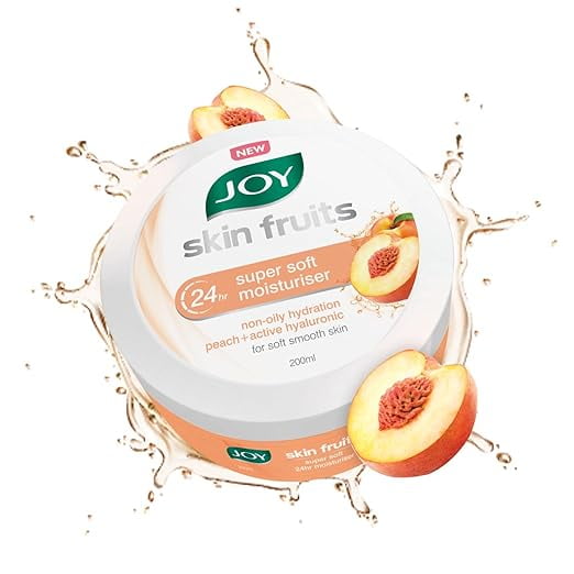 Joy Skin Fruits Super Soft Moisturizer With Peach & Hyaluronic Acid ...
