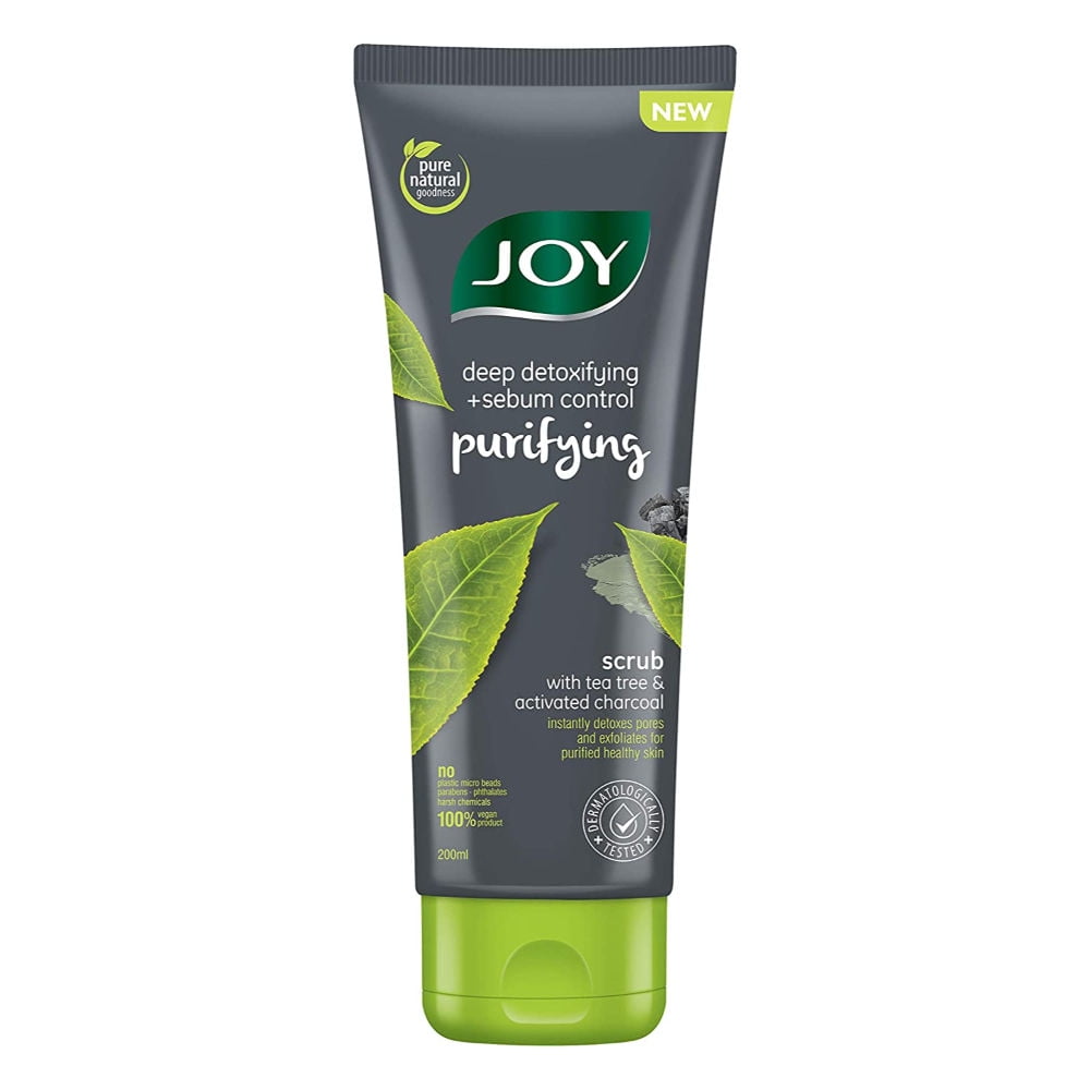 Joy Tea Tree & Activated Charcoal Deep Detoxifying & Sebum Control ...