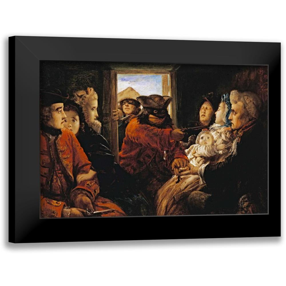 Joy, Thomas Musgrove 18x13 Black Modern Framed Museum Art Print Titled ...