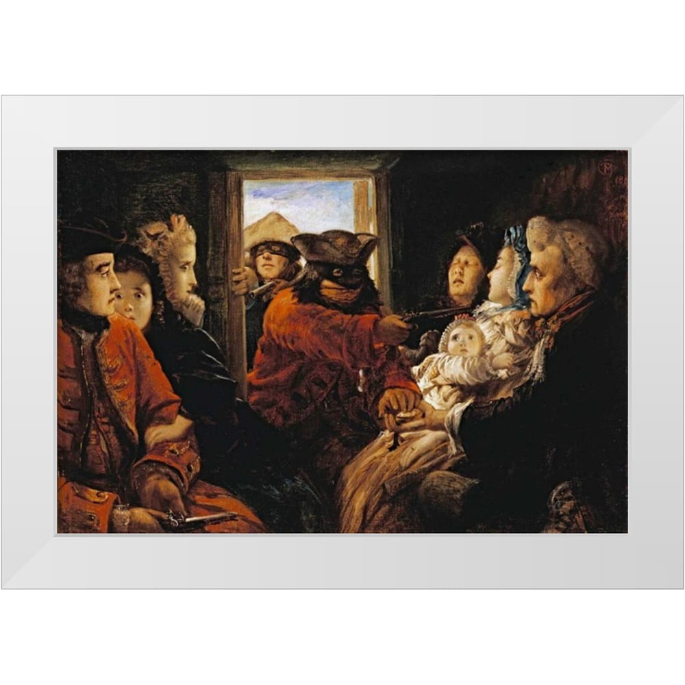 Joy, Thomas Musgrove 18x13 White Modern Wood Framed Museum Art Print ...