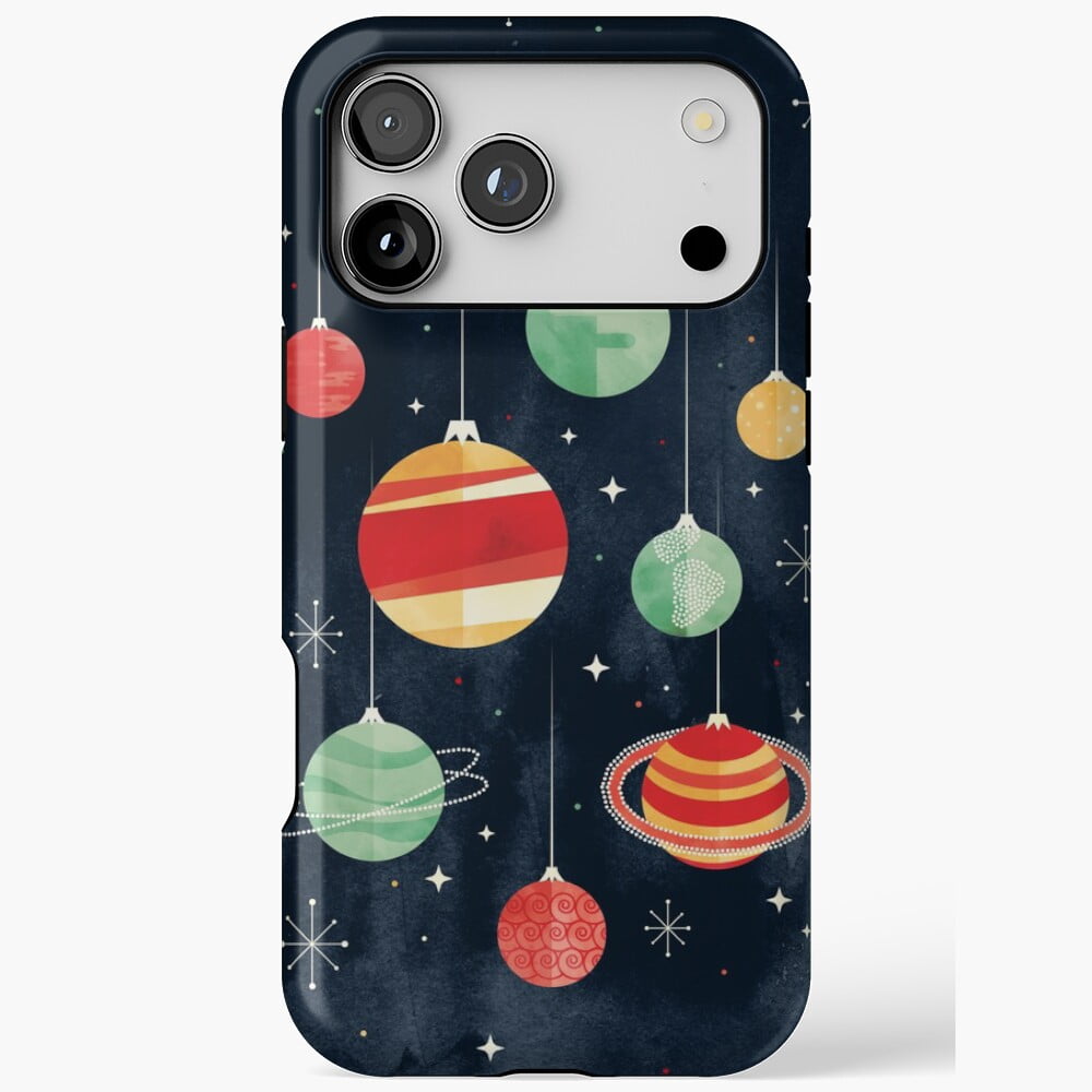 Joy To The Universe Space Holiday Galaxy iPhone Case 17 11 12 13 14 15 ...
