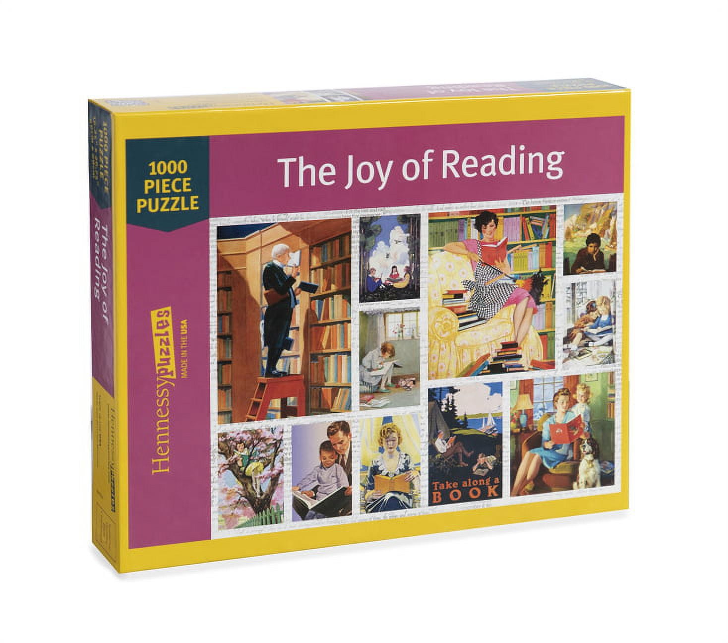 Joy of Reading 1000 Piece Jigsaw Puzzle (Other) - Walmart.com