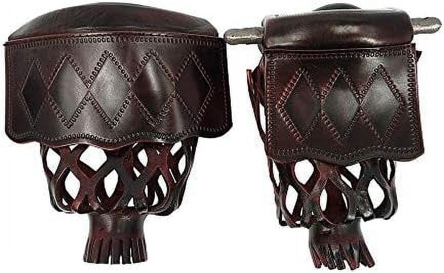 Joy's Billiard Pool Table Pockets Leather Diamond Pattern Shield,Cherry ...