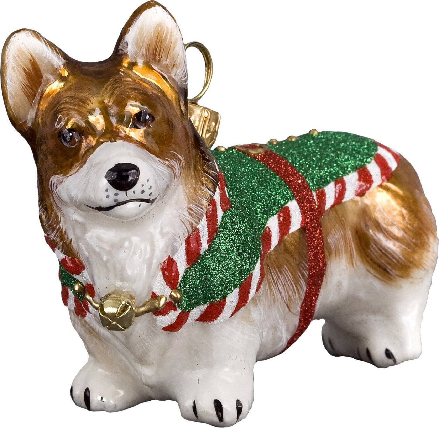 Joy to the World Pembroke Welsh Corgi Santas Little Yelper Dog Polish ...