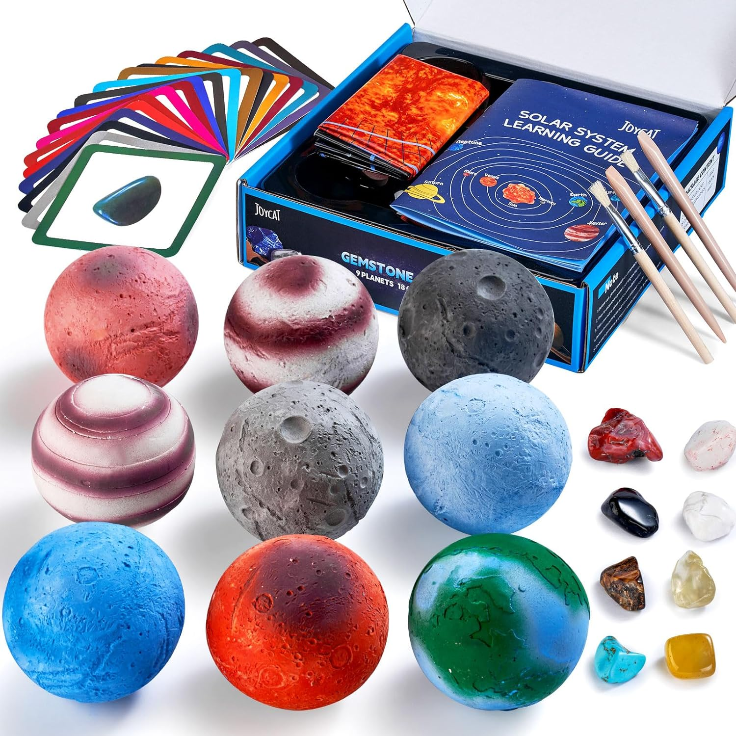 JoyCat Gem Digging Discovery Set, Excavate 18 Space Gems, STEM Science ...