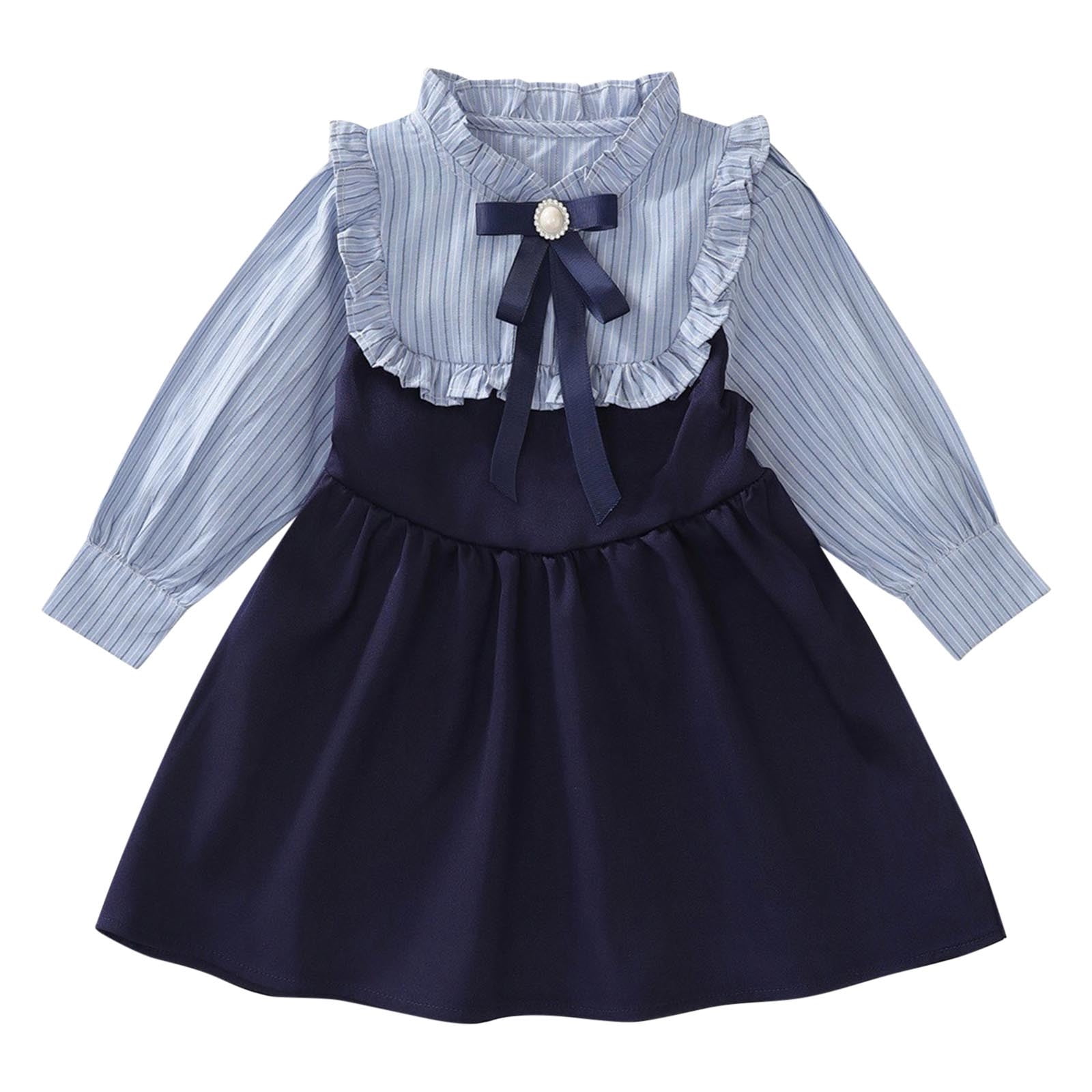 JoyHoop Girls' Vintage Dresses, Cotton Princess Sleepshirts, Kids 2-8 ...
