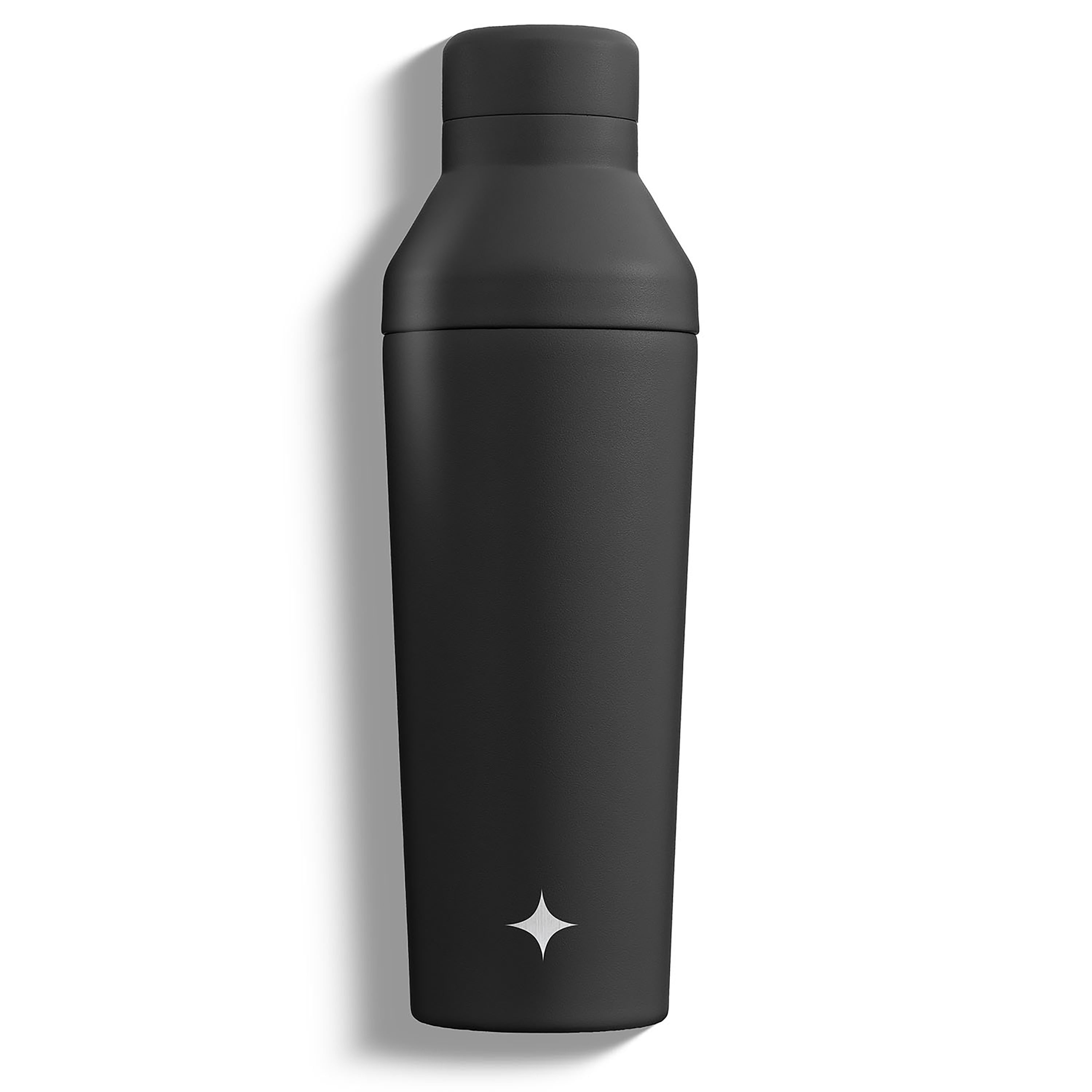 JoyJolt Vacuum Insulated Cocktail Protein Shaker - 20 oz - Black ...