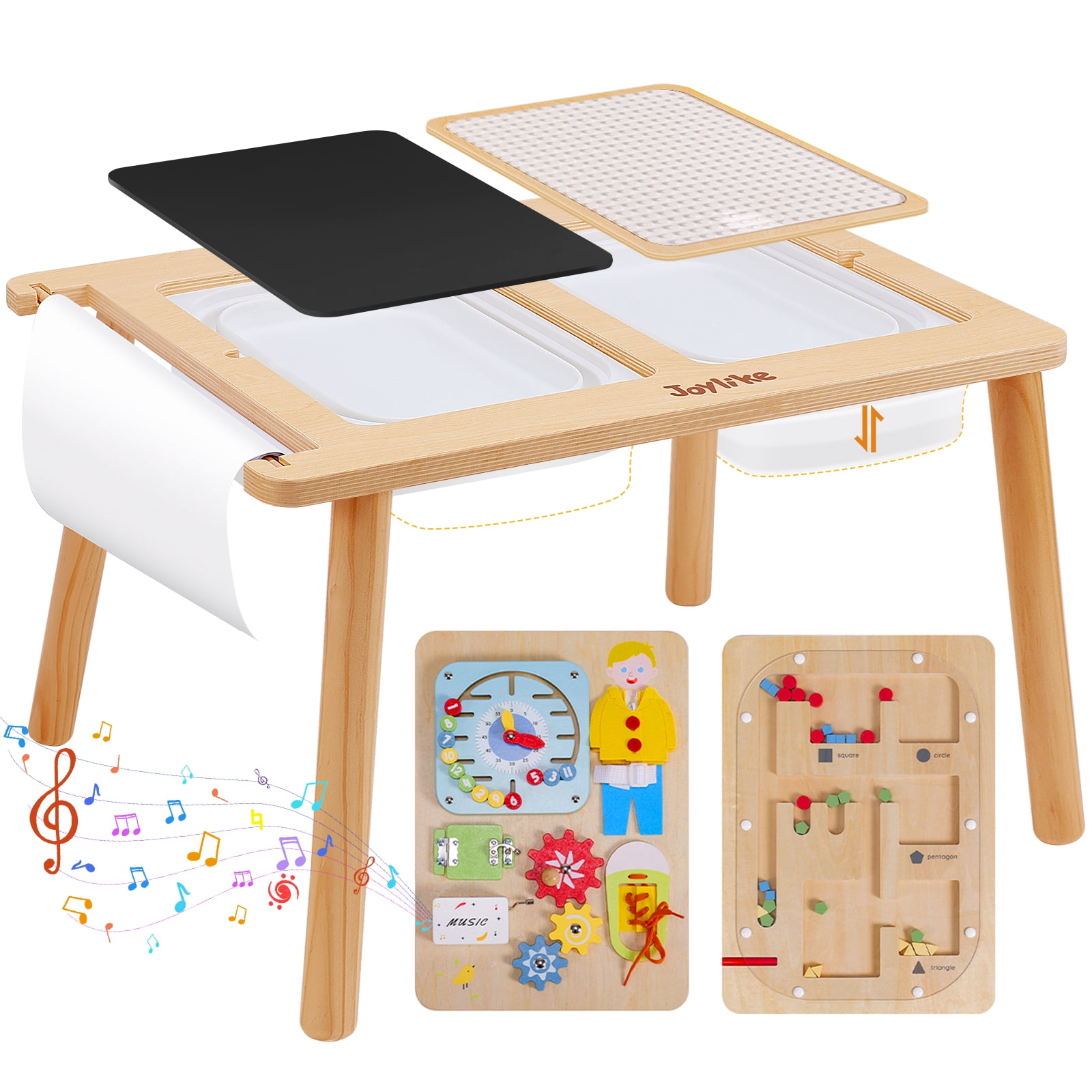 JoyLike Sensory Table for Kids Draw and Play, Sensory Table for ...