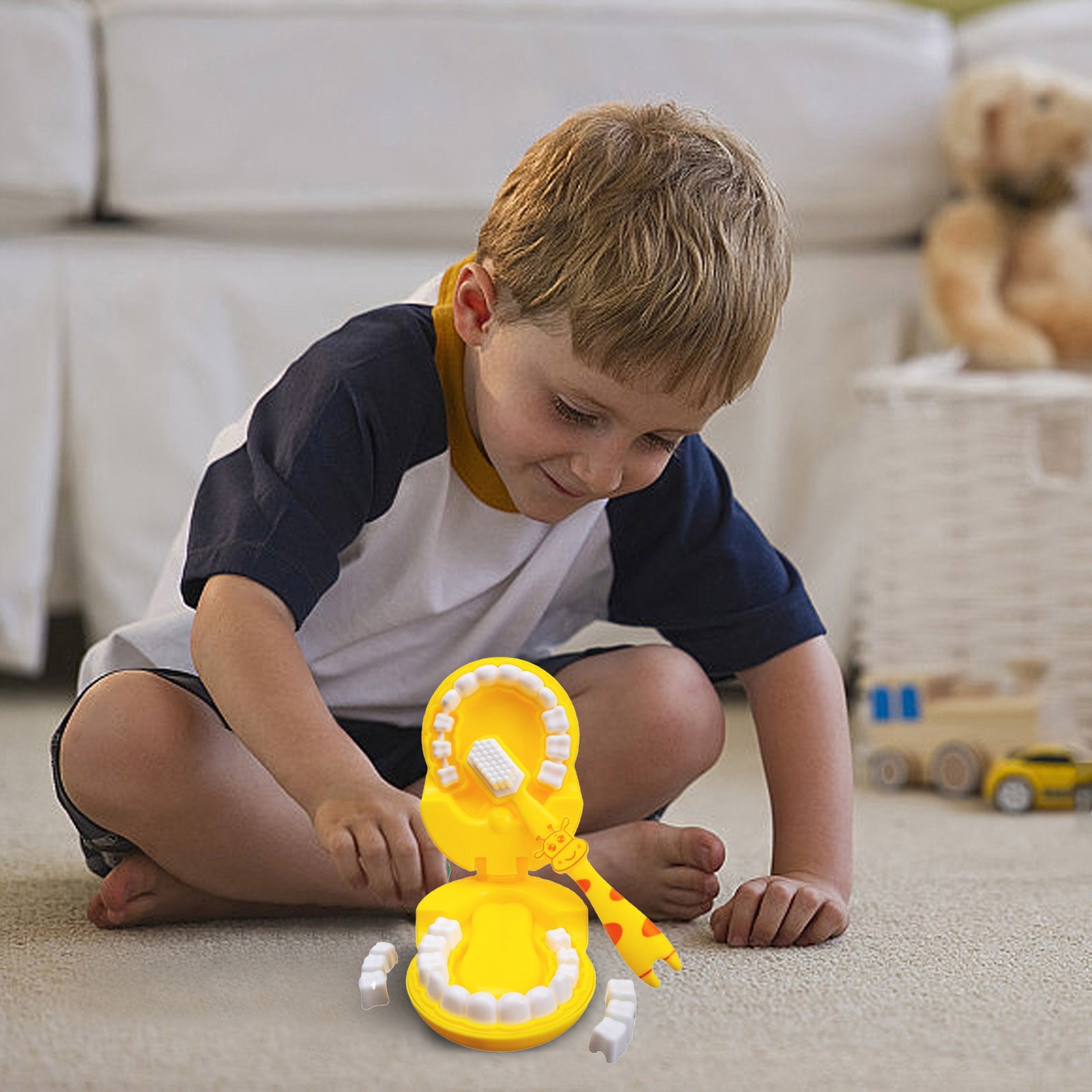 JoyMagic Early Education Brushing Toys Teeth Model Toy Hygienic Habit ...