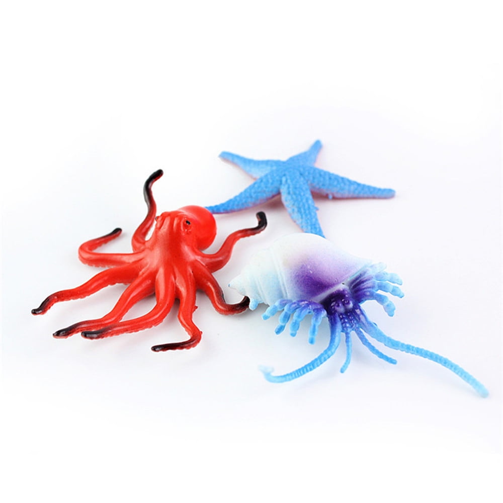 JoyMagic A Set Ocean Animals Sea Creatures Model Educative Toys Animal ...
