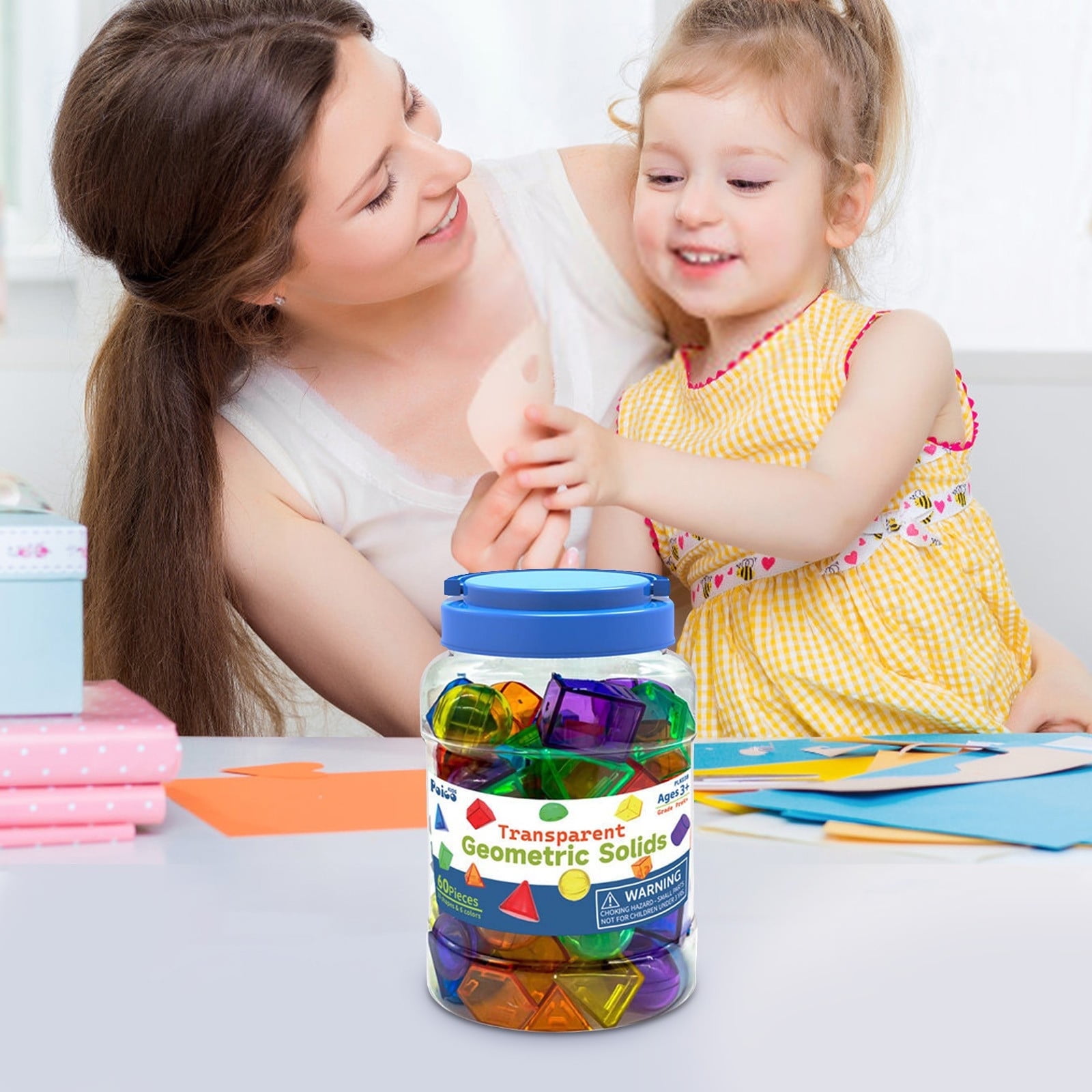 JoyMagic Translucent Pattern Shapes for Light Tables - 120pcs ...