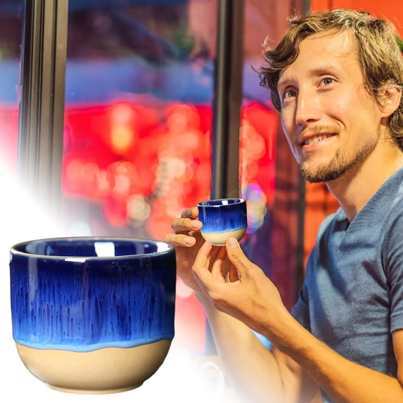 JoyMart Ceramic Tea Cups Cup 150 Ml Cup Japanese Style Abstract New ...