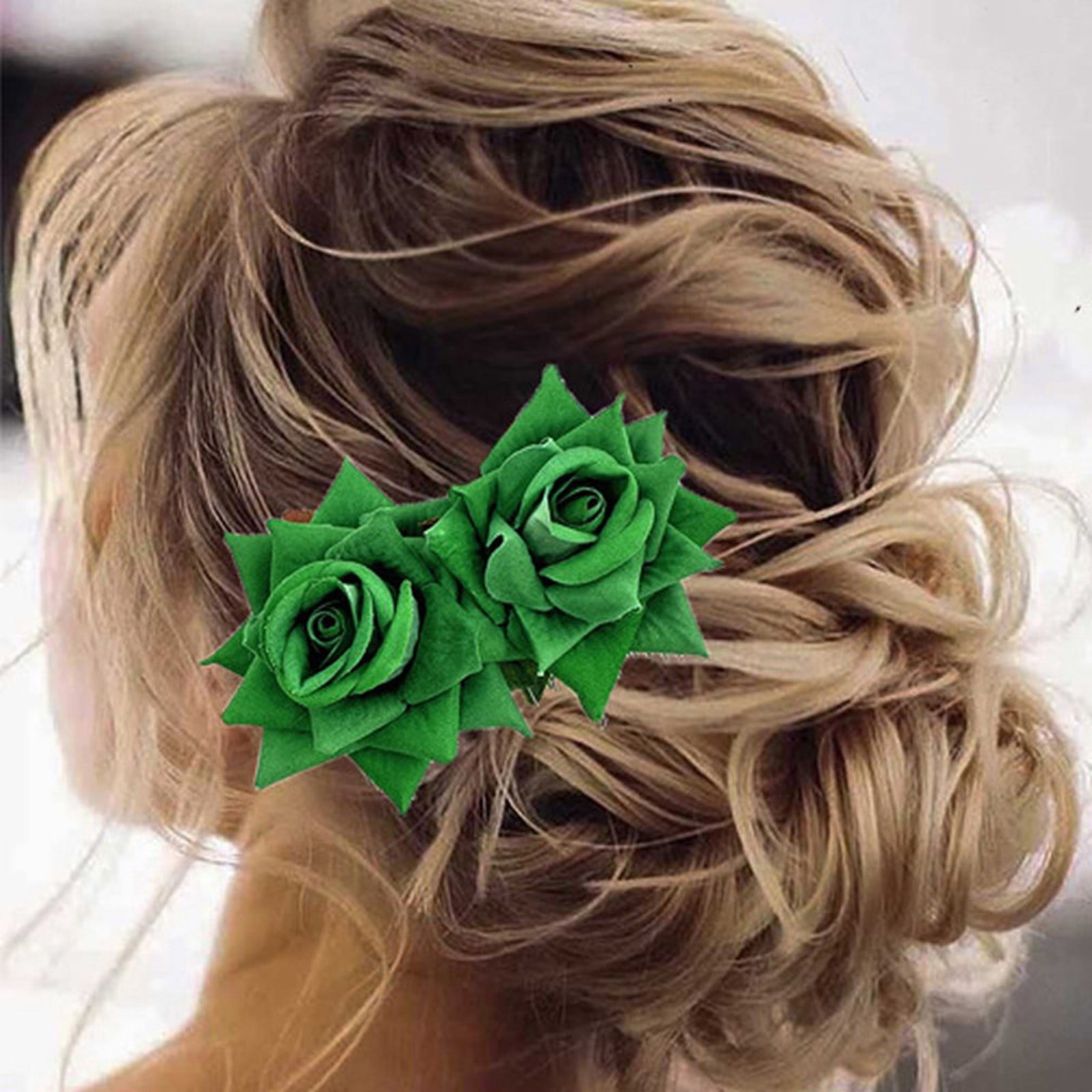 JoyMart St. Day Headbands Irish Green Flower Headband Crown Mexican ...