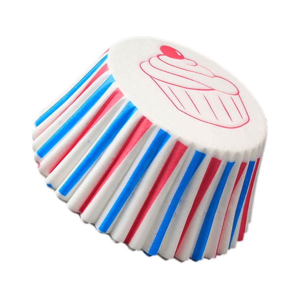 JoyMoreHome 100 Pcs Cupcake Papers Disposable Brownie Baking Cups Cake ...
