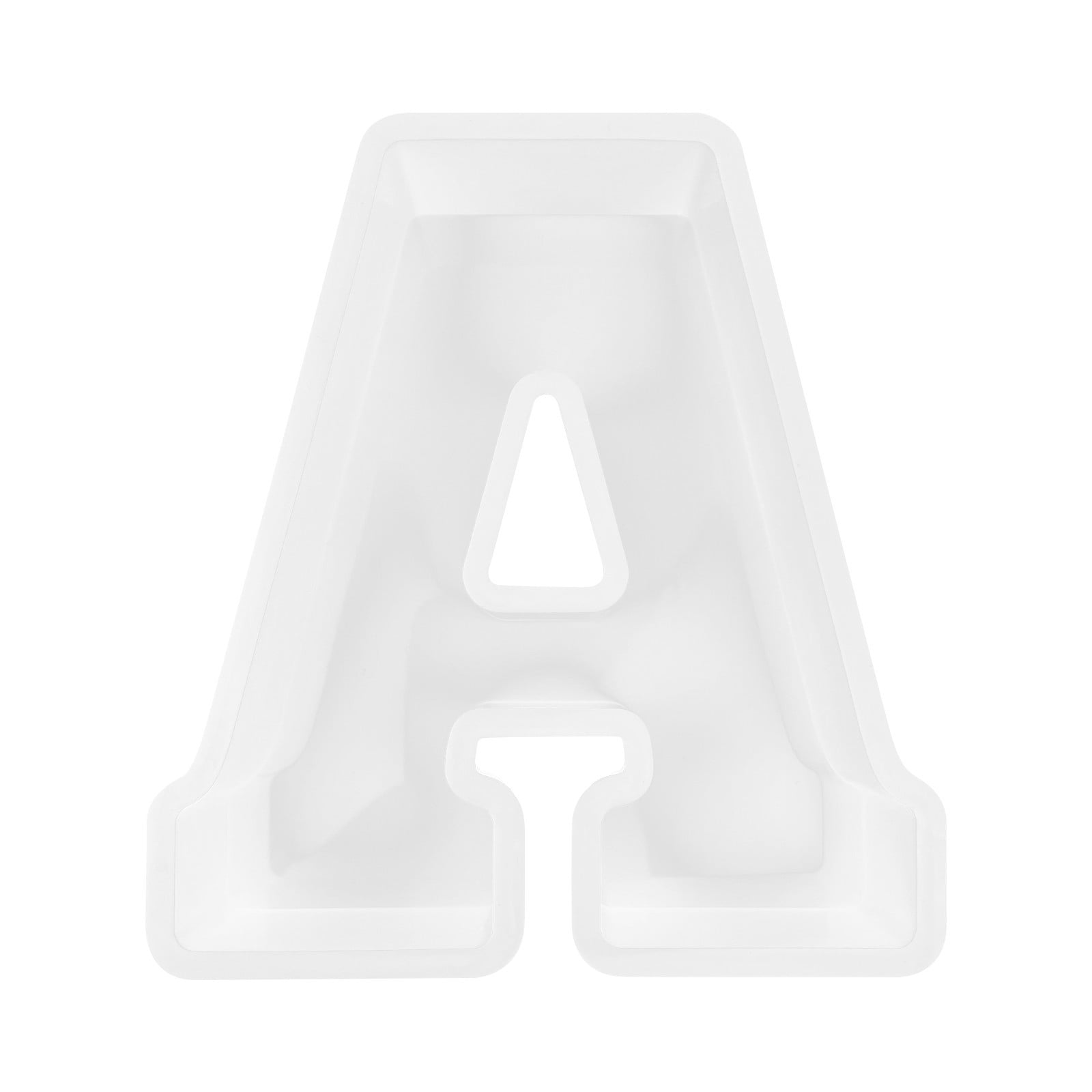 JoyMoreHome 26 Pack English Alphabet Silicone Letter Mold - Letter ...