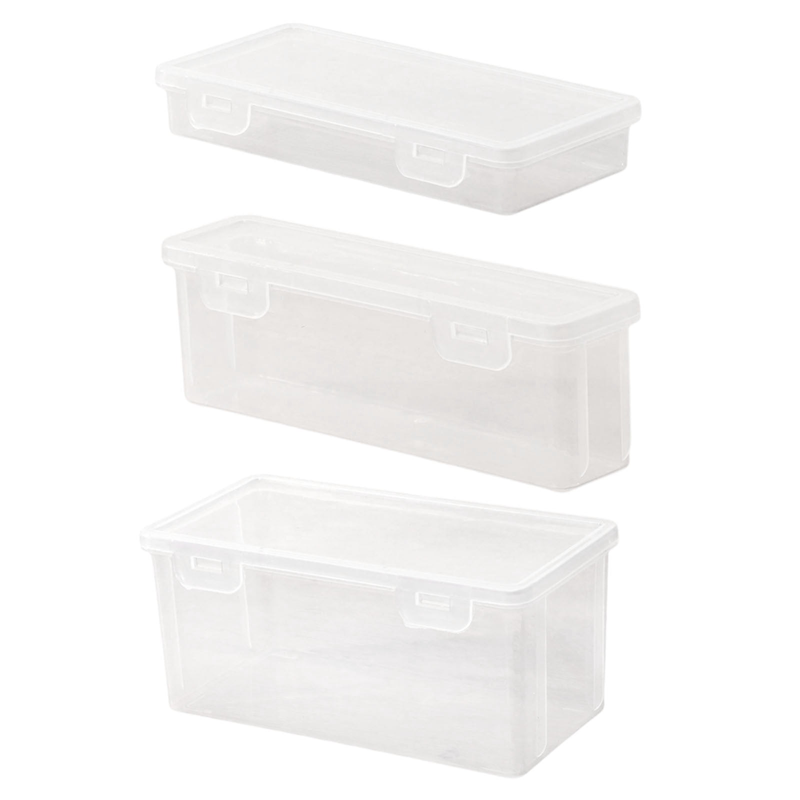 JoyMoreHome 3Pcs Clear Pen Holder Boxes,Marker Organizer for Desk ...