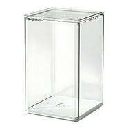 Pioneer Plastics 083C Small Clear Plastic Display Case, 3.5" W x 3.75 ...