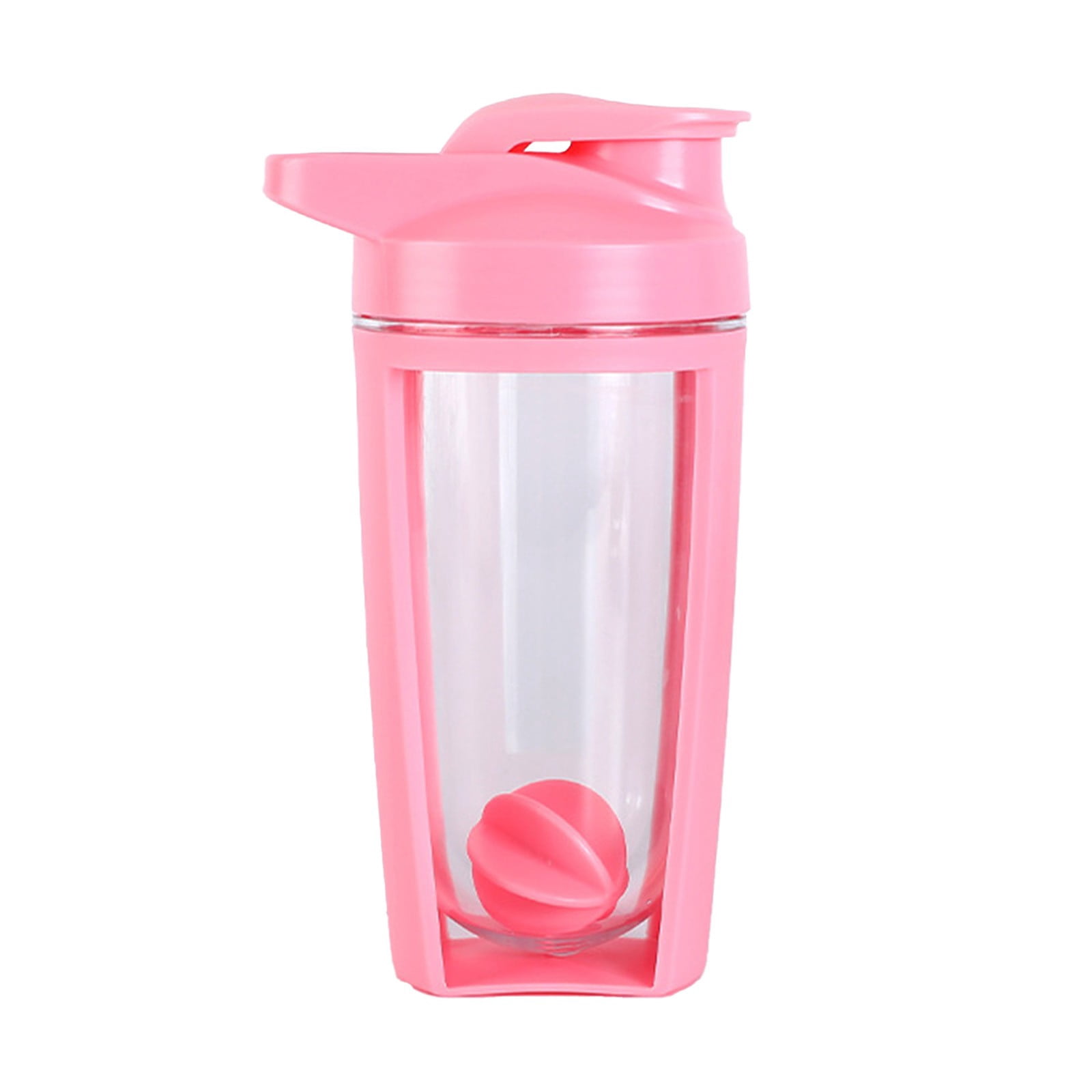 JoyMoreHome 500ml Protein Shaker Bottle with Whisk Ball, Leakproof Gym ...