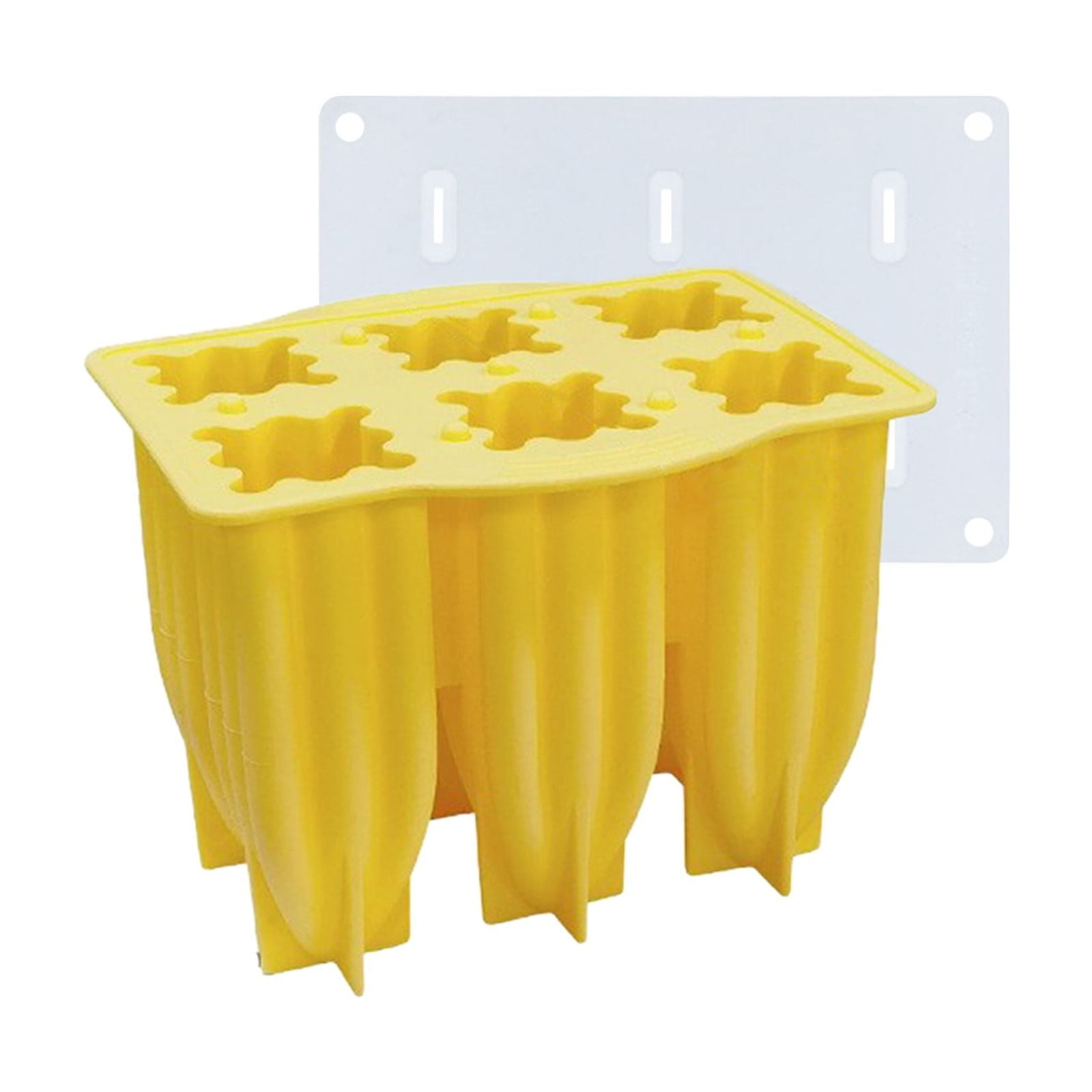 JoyMoreHome 6 Pieces Popsicles Molds Silicone BPA Free,Homemade ...