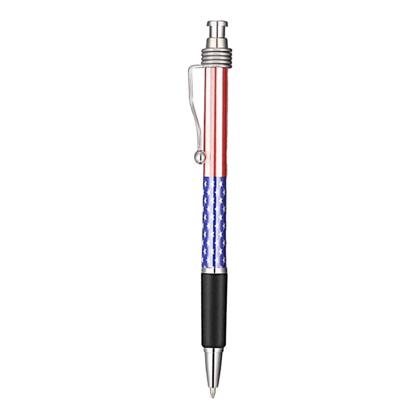 JoyMoreHome American Flag Retractable Roller Ballpoint Pens Patriotic ...
