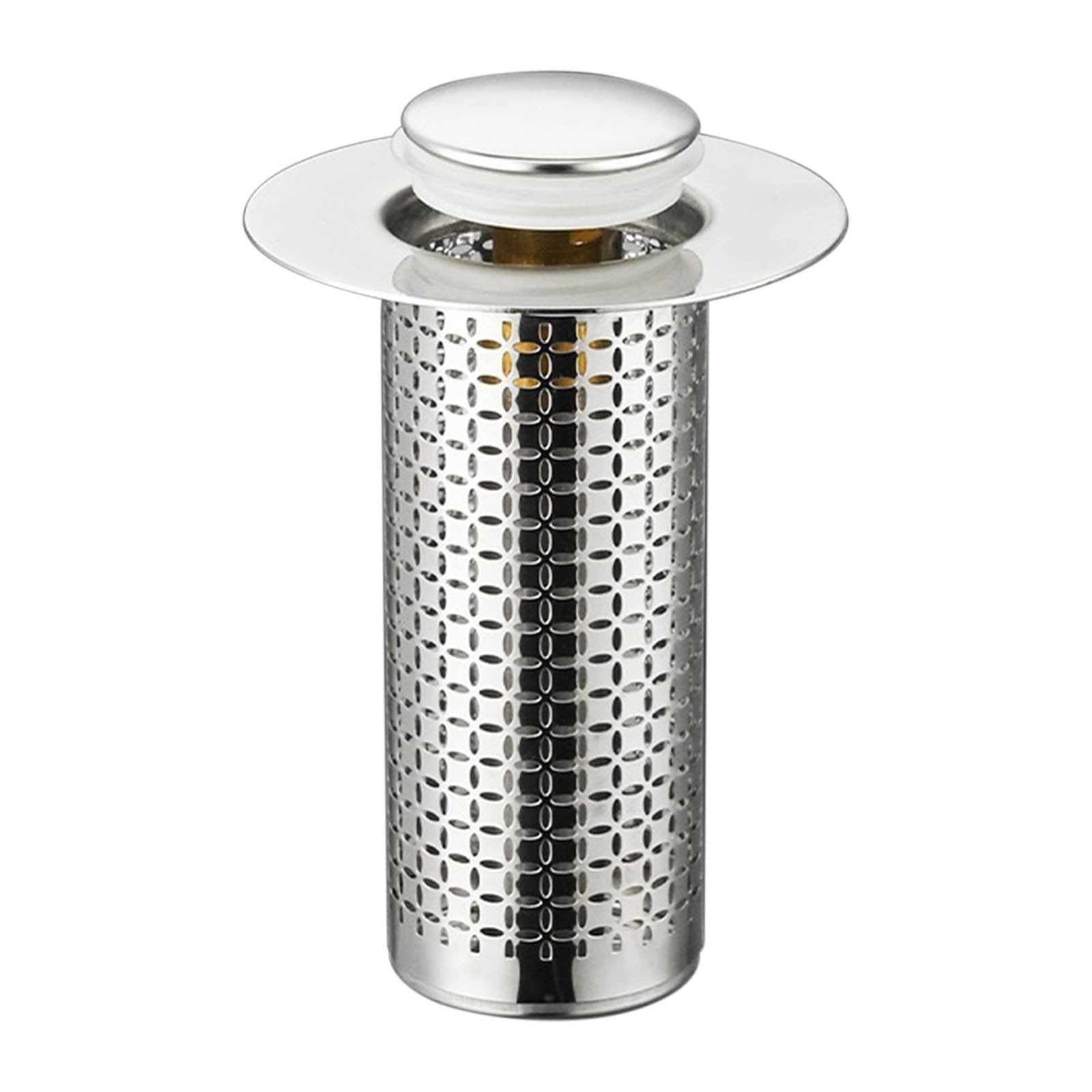 JoyMoreHome Bathroom Sink Drain Strainer, Pop Up Sink Drain Filter with ...