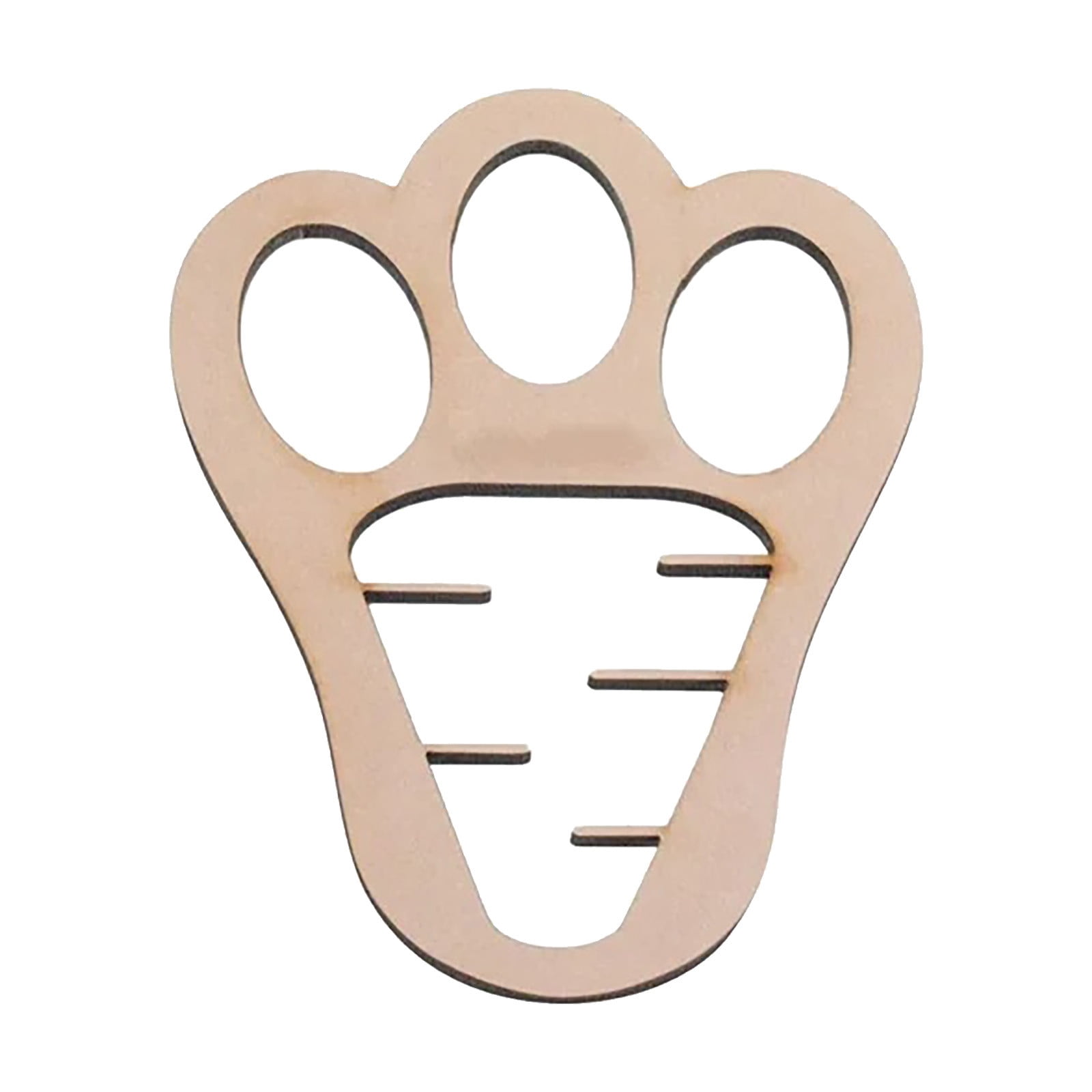 JoyMoreHome Bunny Footprint Stencils, Bunny Paw Stencil Reusable Rabbit ...
