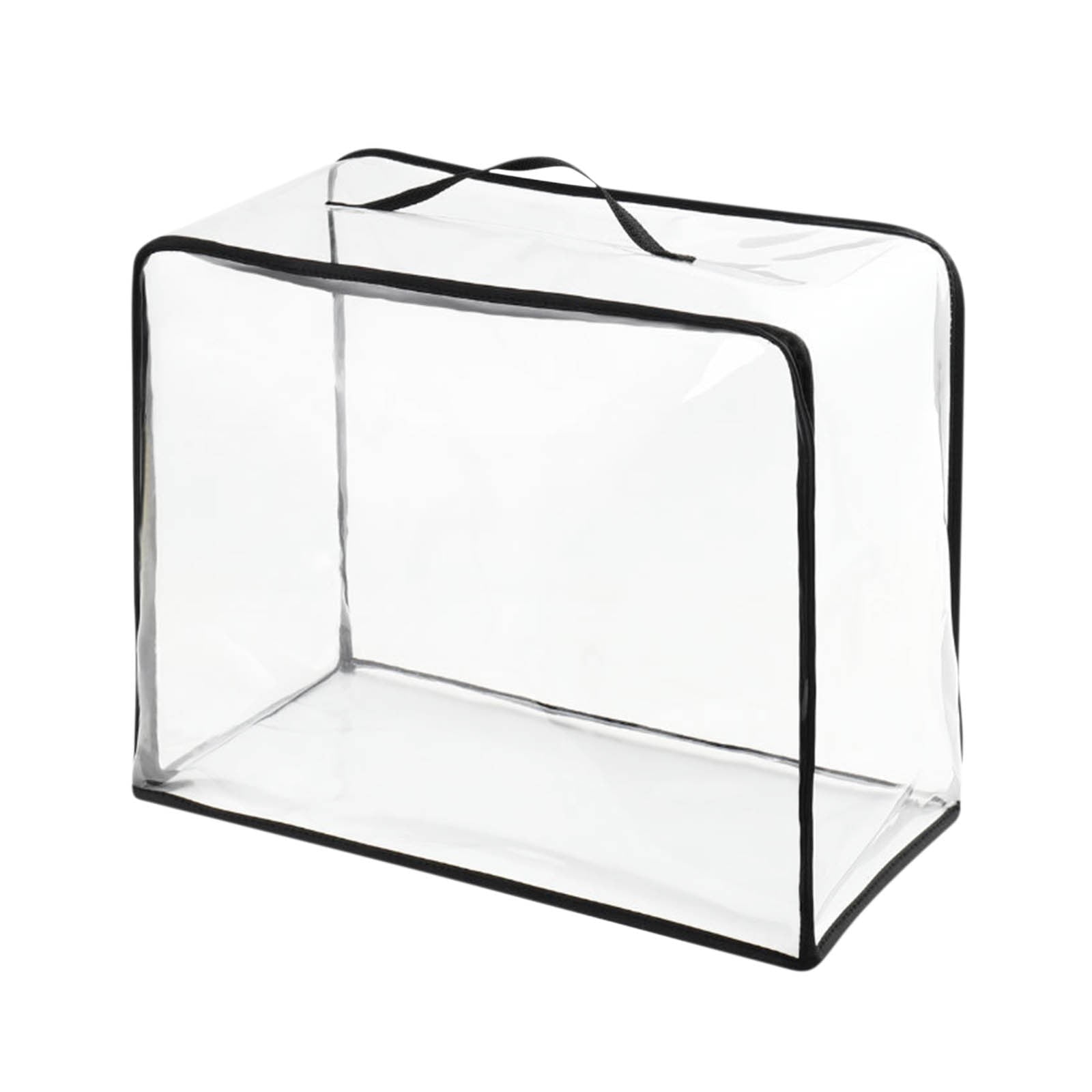 JoyMoreHome Clear Toiletry Bag Thick Transparent Cosmetic Bag ...