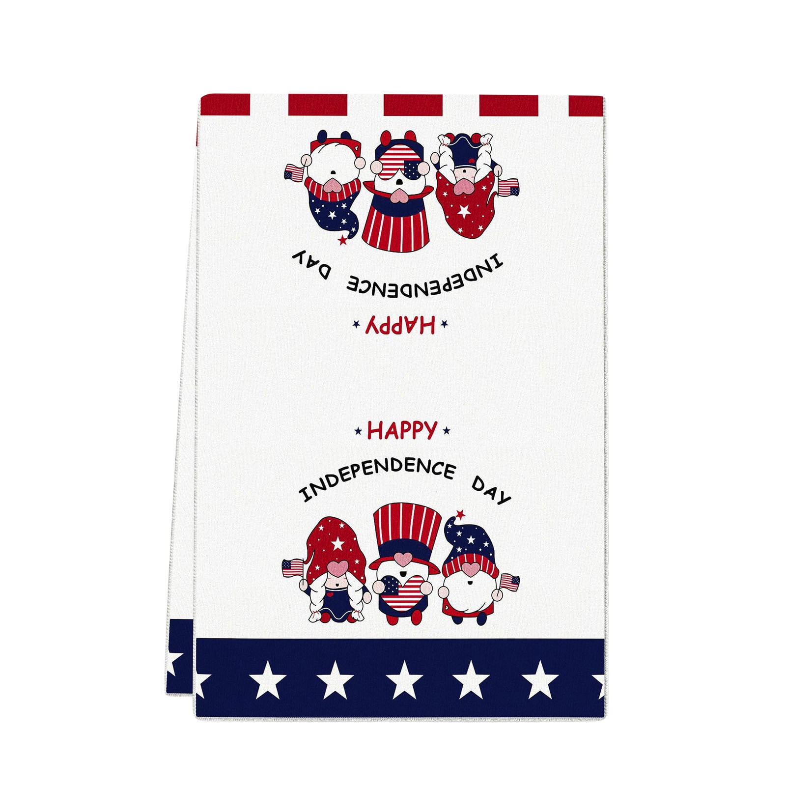 JoyMoreHome American Flag 4th of July Kitchen Towels Dish Towels, 16x24 ...