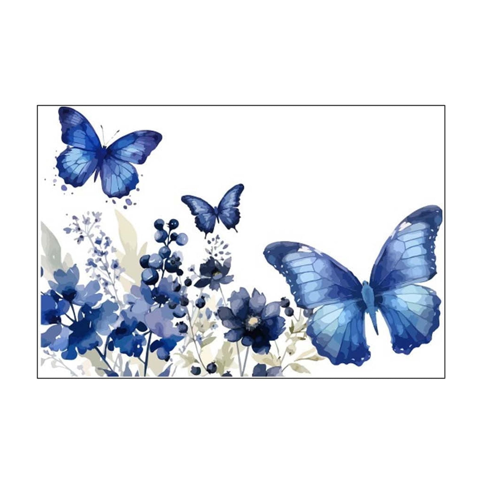 JoyMoreHome Large Butterfly Wall Decals Stickers, Positive Peel and ...