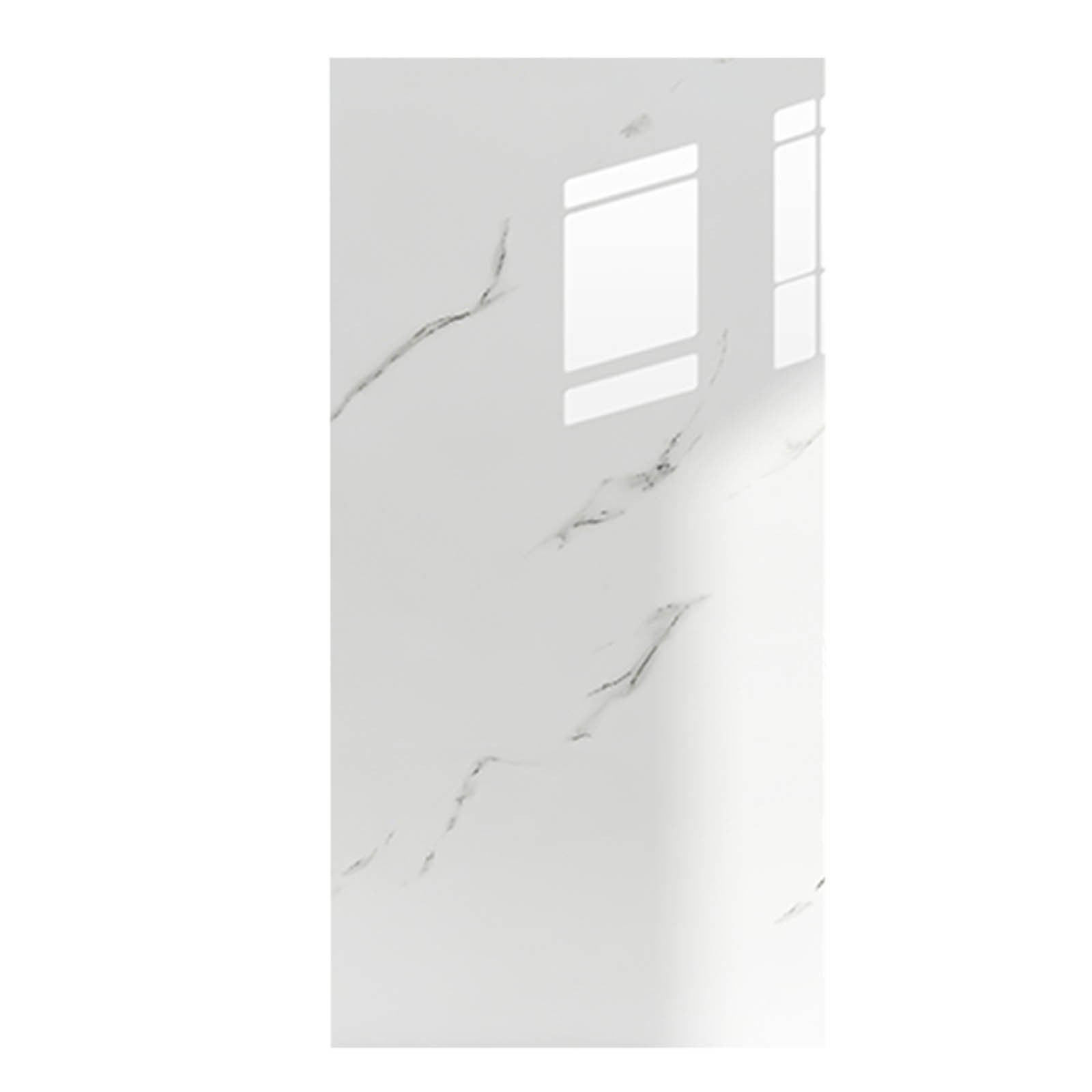 JoyMoreHome Marble Peel and Stick Backsplash Waterproof Washroom Wall ...