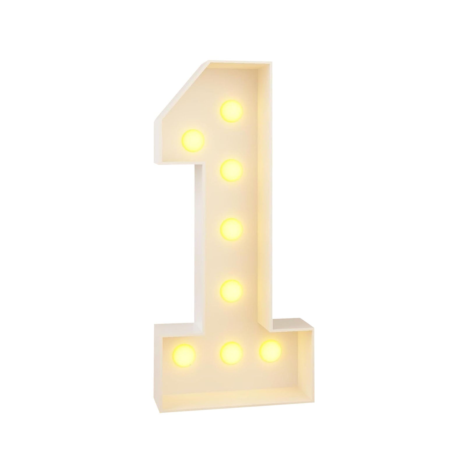 JoyMoreHome Clearance Marquee for Numbers 0-9, 2025 Light up Numbers for Party Decorations ...