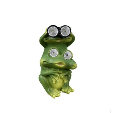 Design Toscano Ribbit The Frog Garden Toad Statue, 9 Inch Polyresin ...