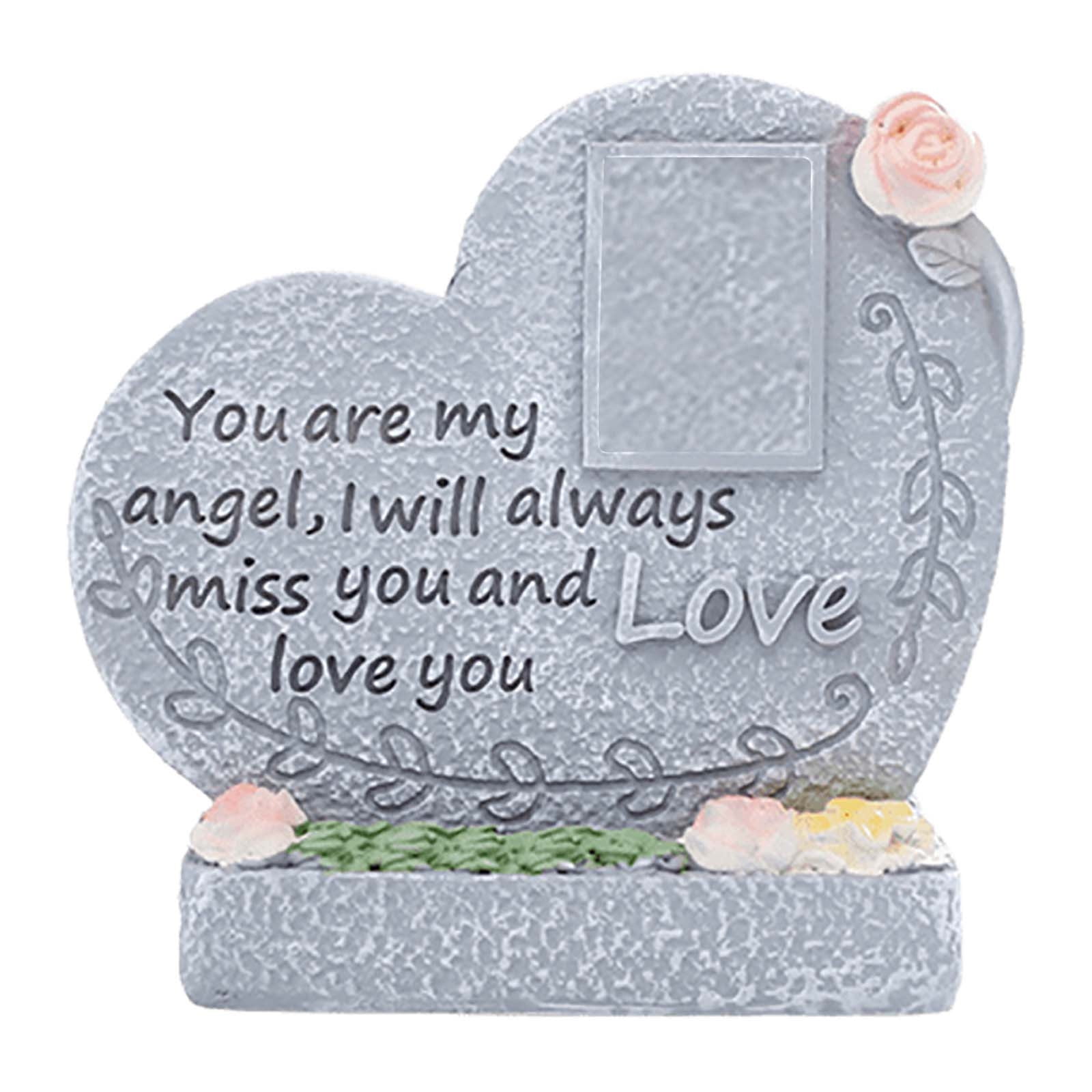 JoyMoreHome Pet Memorial Stone for Loss Dog or Cat, Dog Passing Away ...