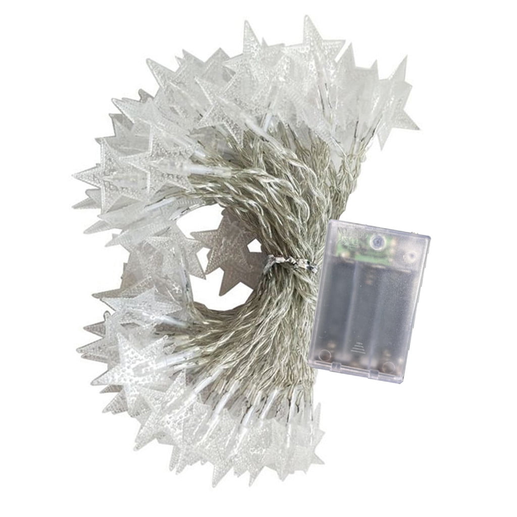 JoyMoreHome Clearance Star String Lights 20 LED 118 Inch Waterproof ...