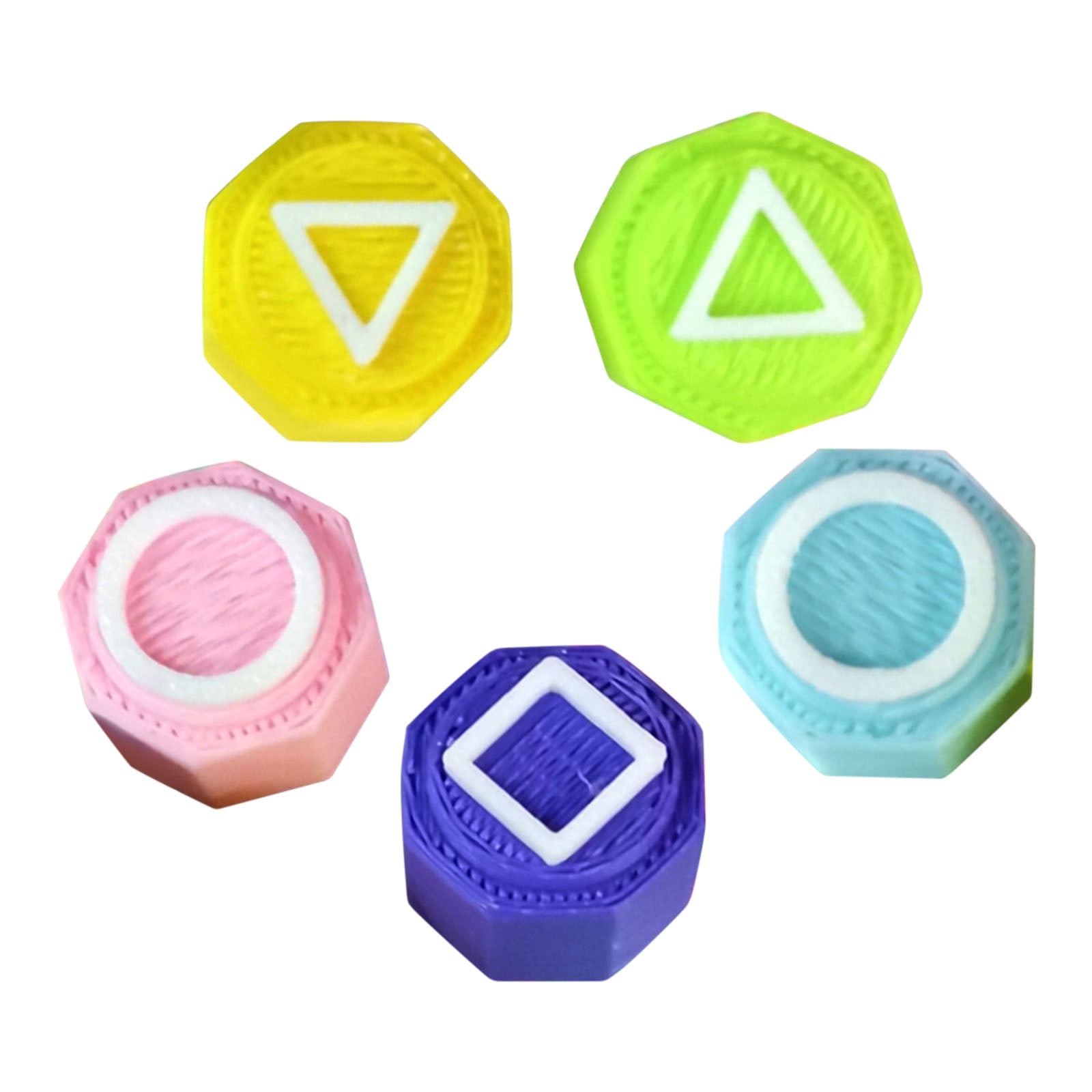 JoyMoreHome Traditional Play Game Stone Pebbles Set, Five Stones ...