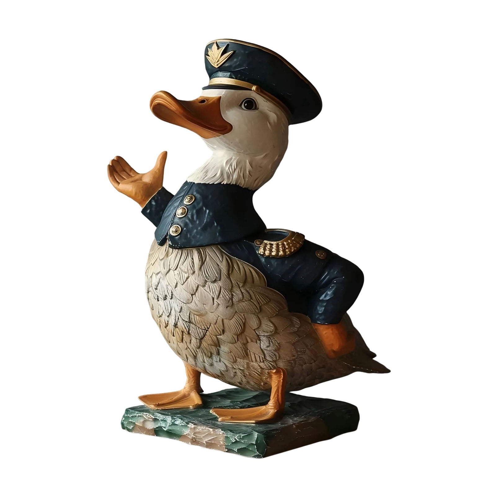 JoyMoreHome Clearance Tribute Duck, Military Rubber Resin Little Ducks ...