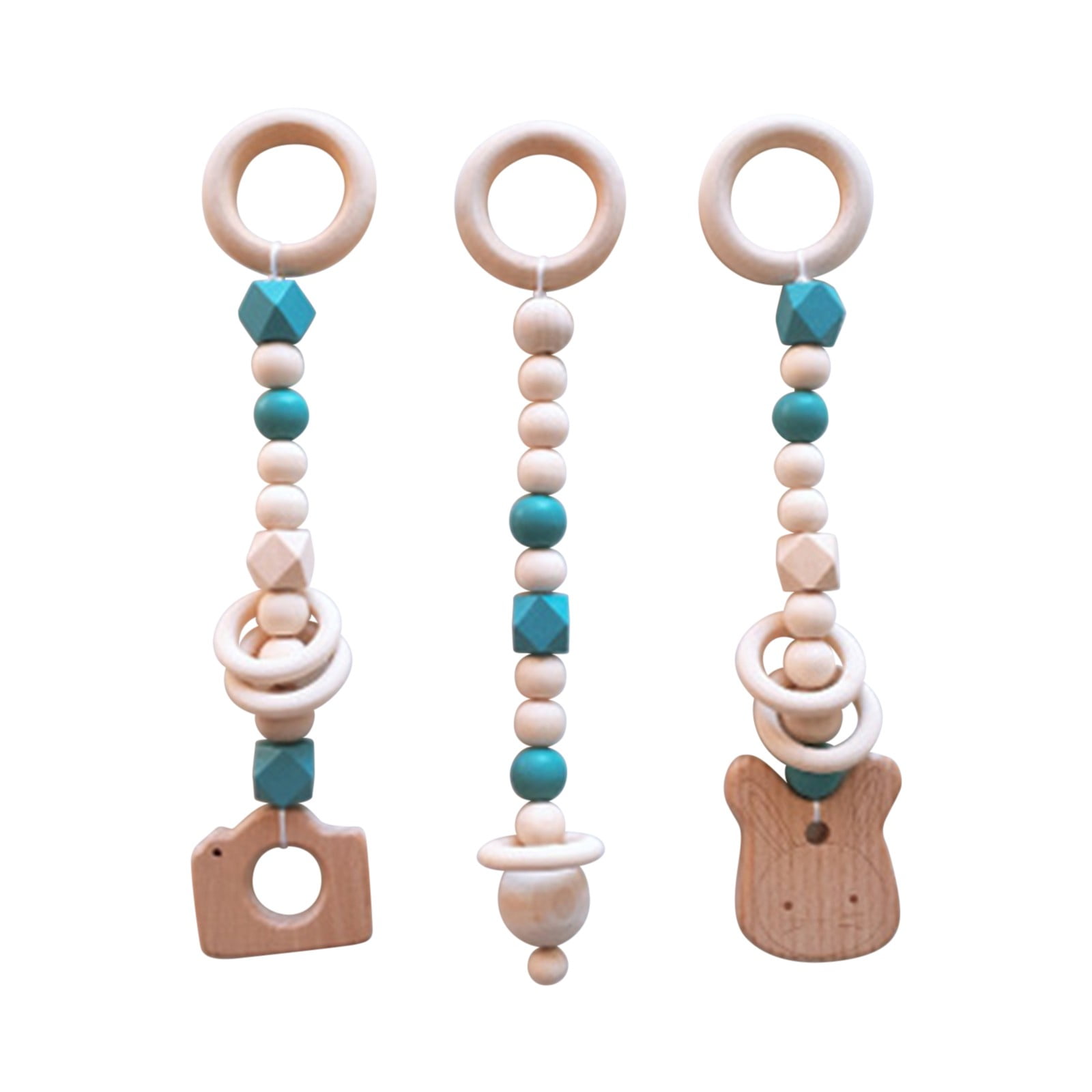 JoyMoreHome Clearance Wooden Play Gym - Natural Finish Pinewood ...