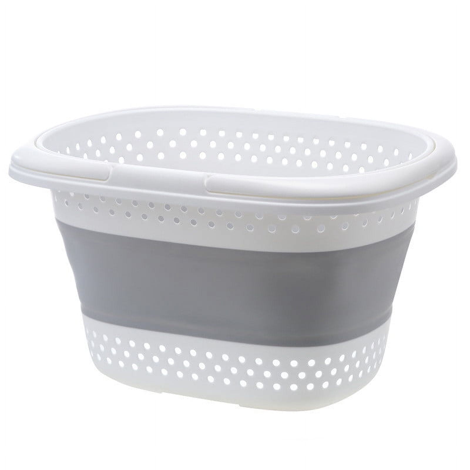 JoyMoreHome Collapsible Laundry Basket Pop Up Hamper with Handle ...